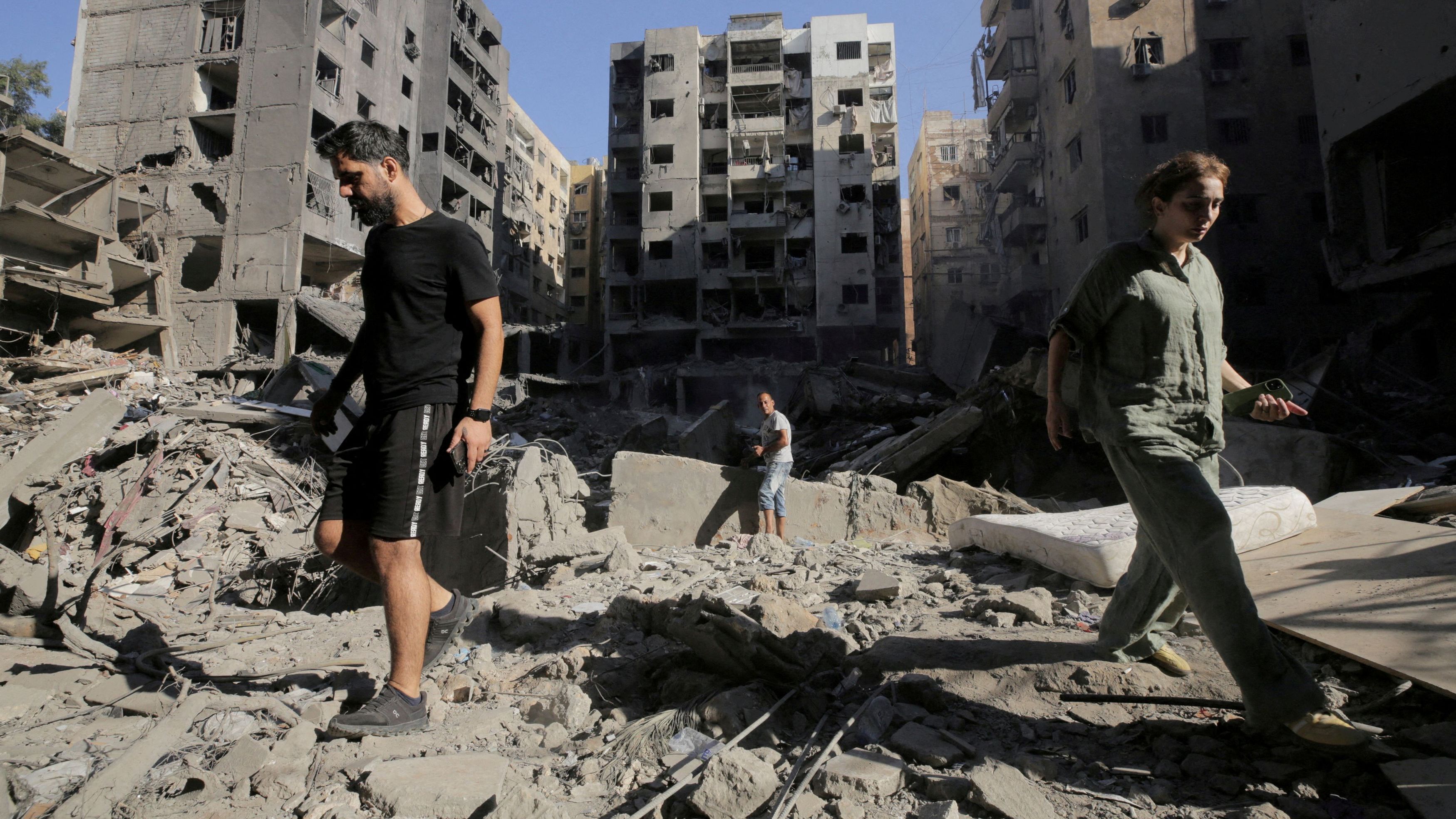 Guerra Israel-Líbano: nuevo bombardeo en Beirut