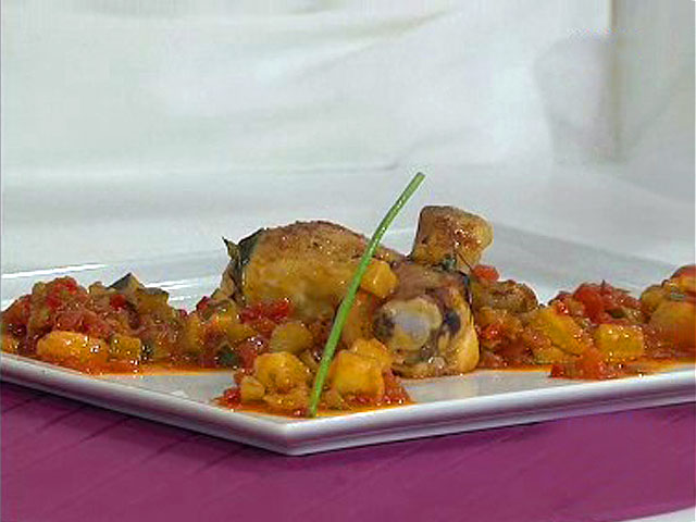 Jamoncitos de pollo con pisto (06/09/10) | RTVE.es