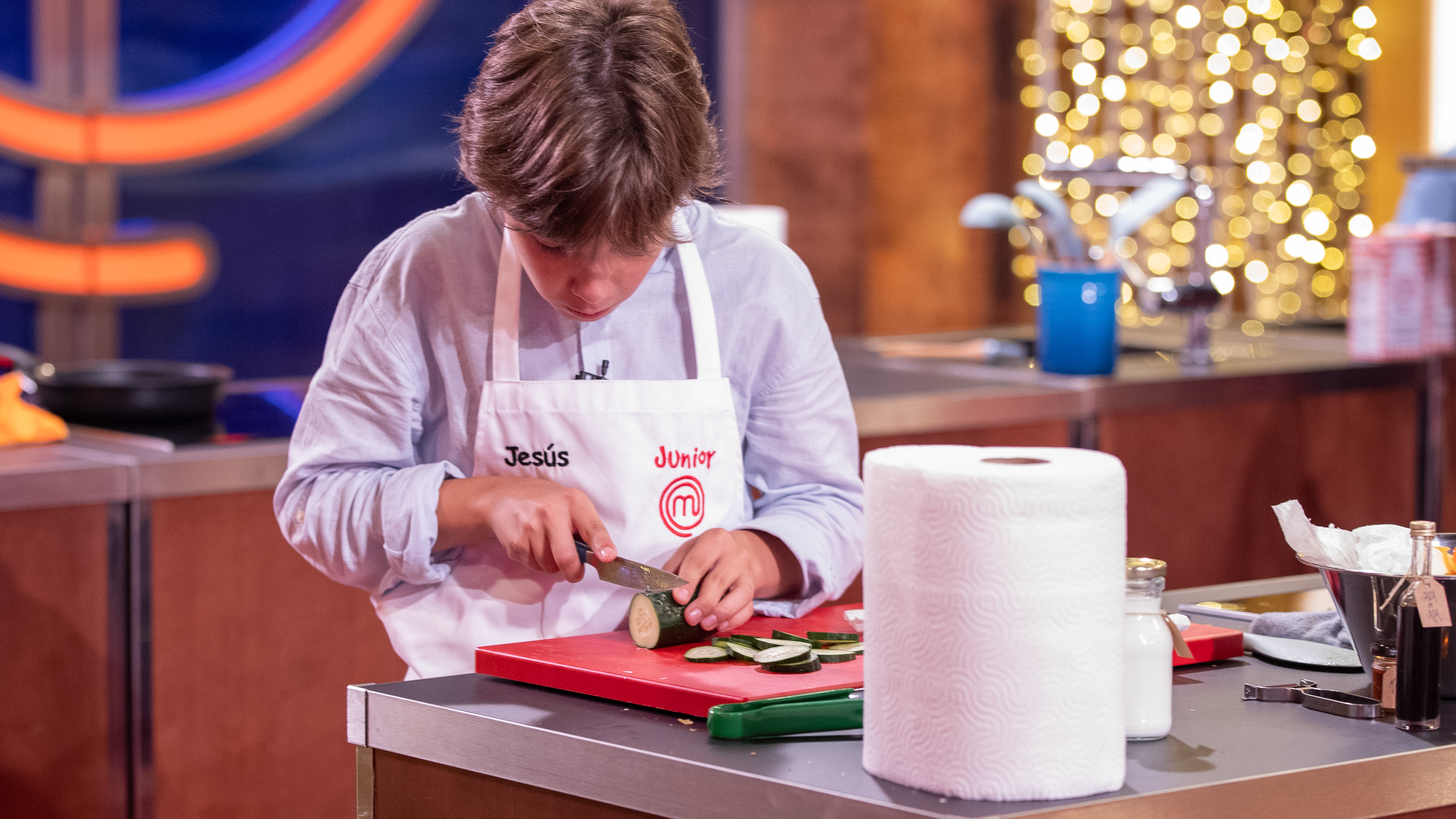 Jesús, el mayor fan de Marisol en MasterChef Junior 10