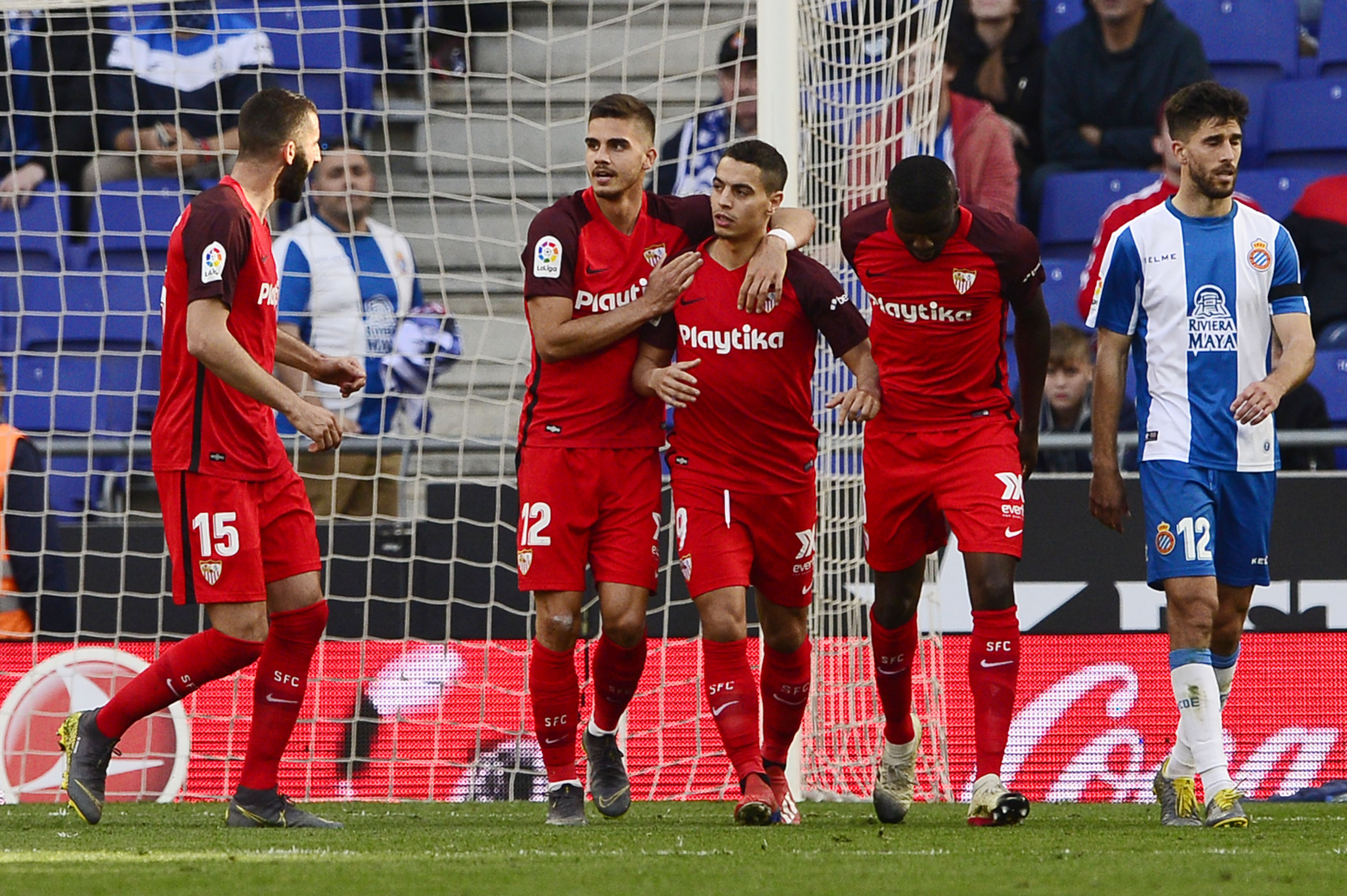 Ben Yedder, de penalti, sella la primera victoria del Sevilla de Caparrós