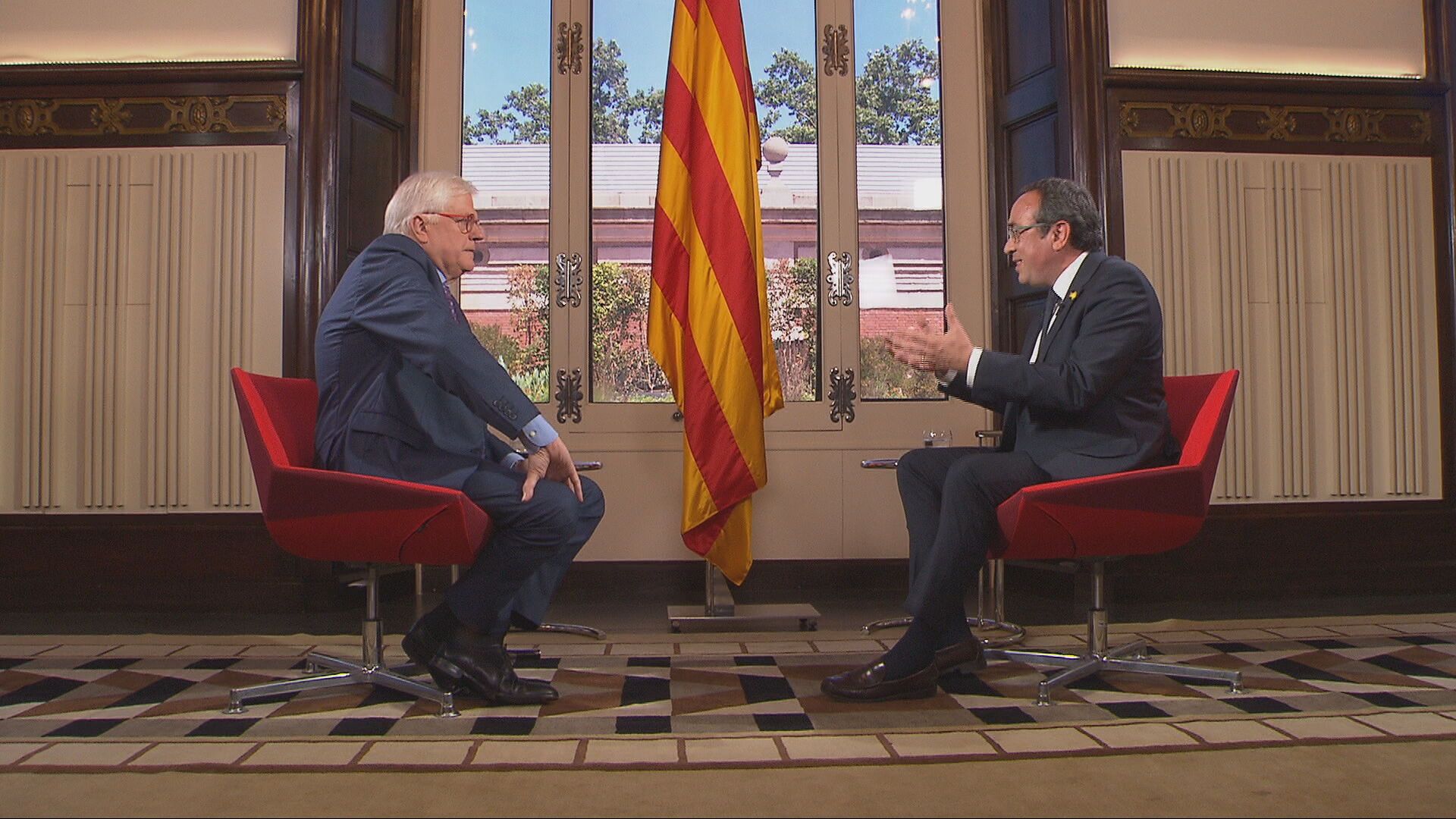 Josep Rull, president del Parlament, a 'Aquí parlem'