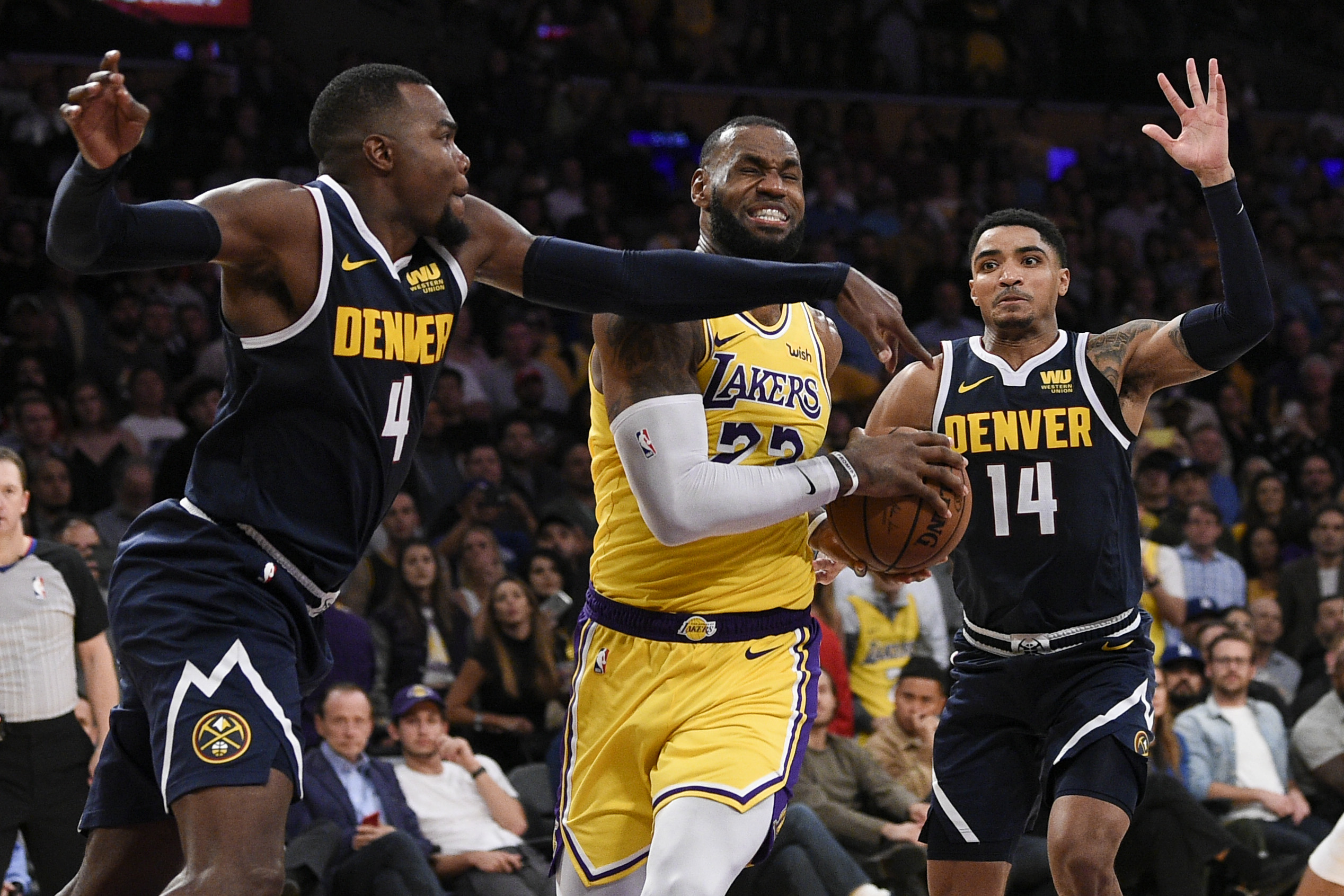 NBA | LeBron James acaba con la imbatibilidad de los Nuggets