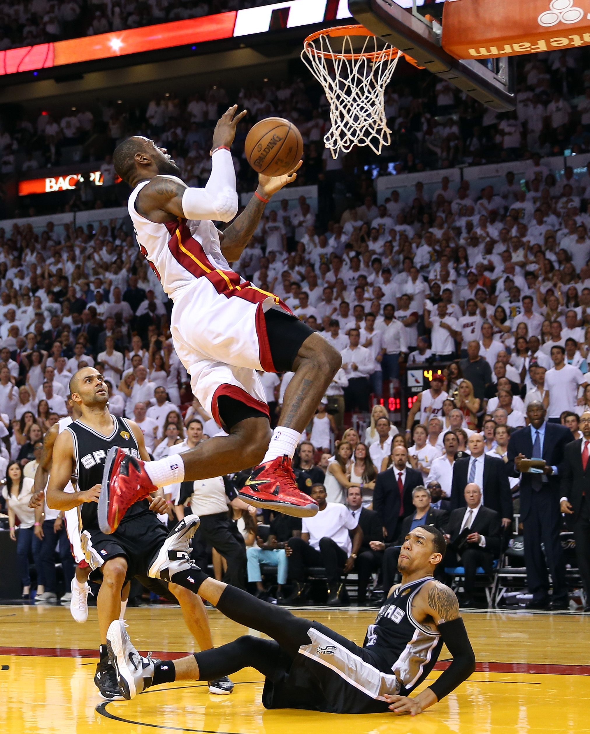 LeBron remonta y Allen y Bosh rematan a los Spurs para forzar el ...