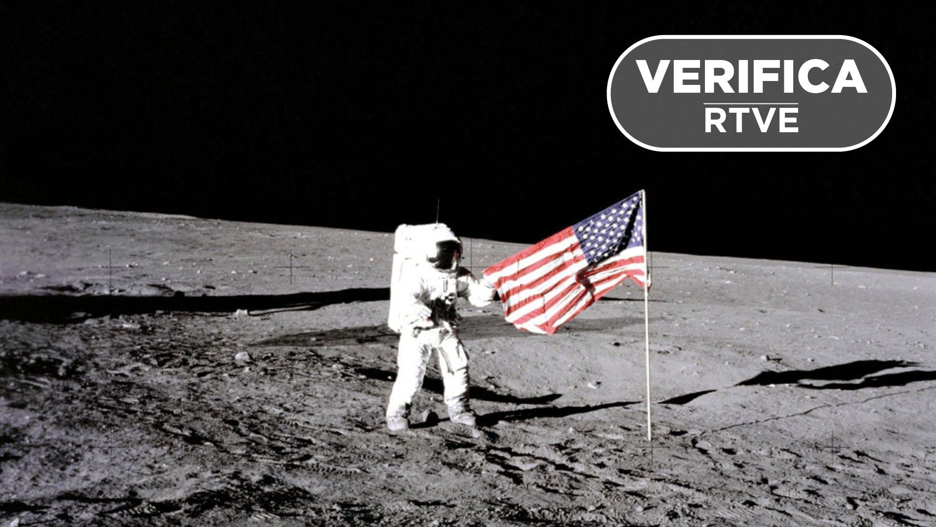 Bulos sobre la llegada del hombre a la Luna en 1969