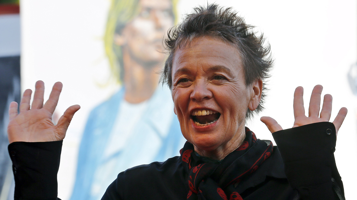 Lorie Anderson lleva su poesía al cine inspirada por la fuerza de Lou Reed