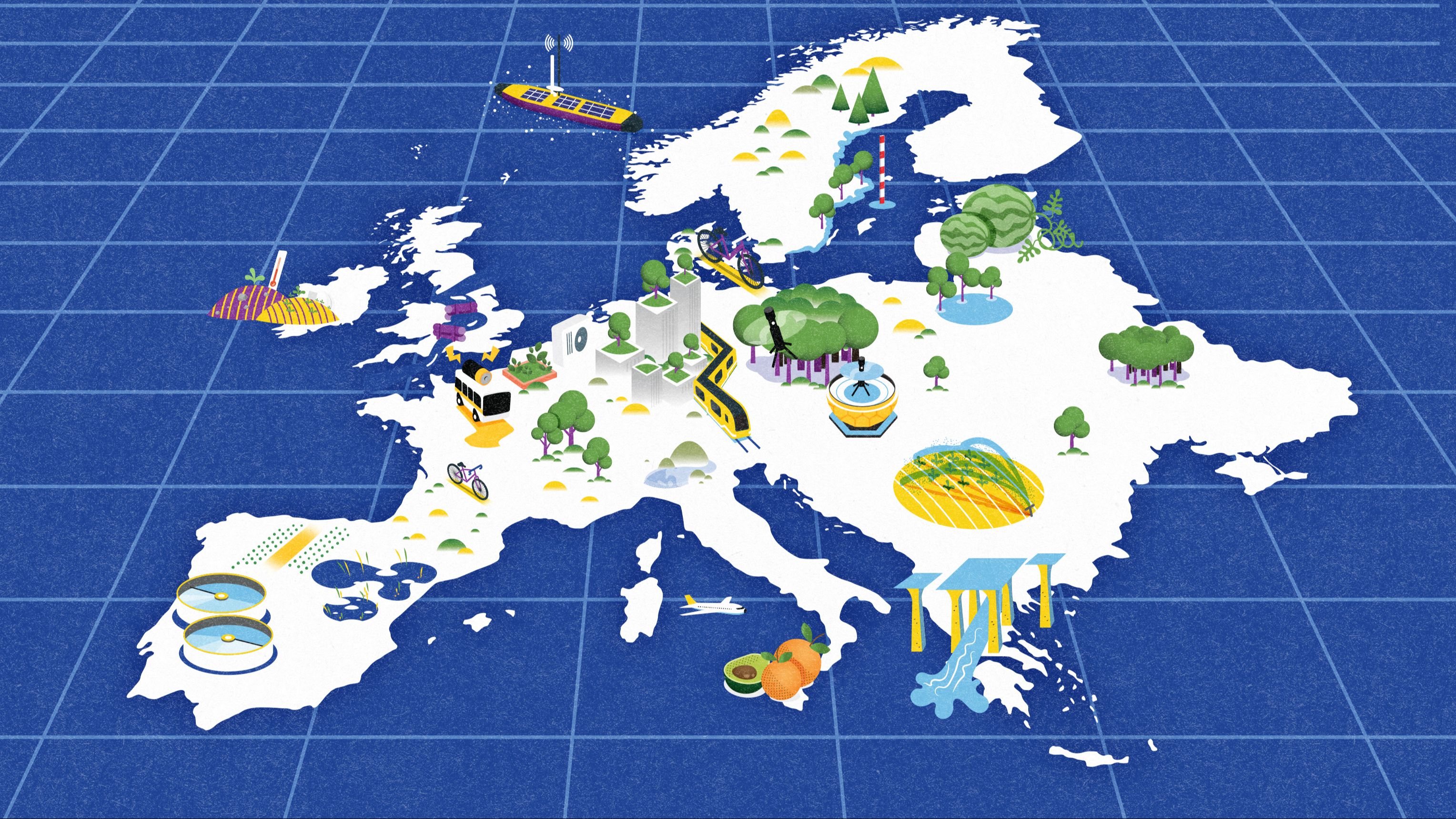Mapa: así se adaptan los países europeos el cambio climático