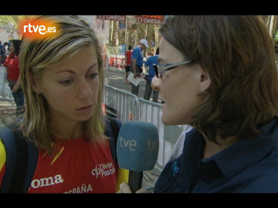 María Vasco: "Voy a seguir hasta Londres"