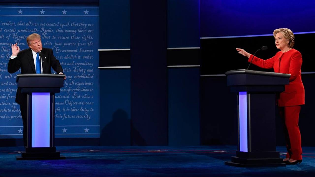 Los mejores momentos del primer debate Trump-Clinton | RTVE.es
