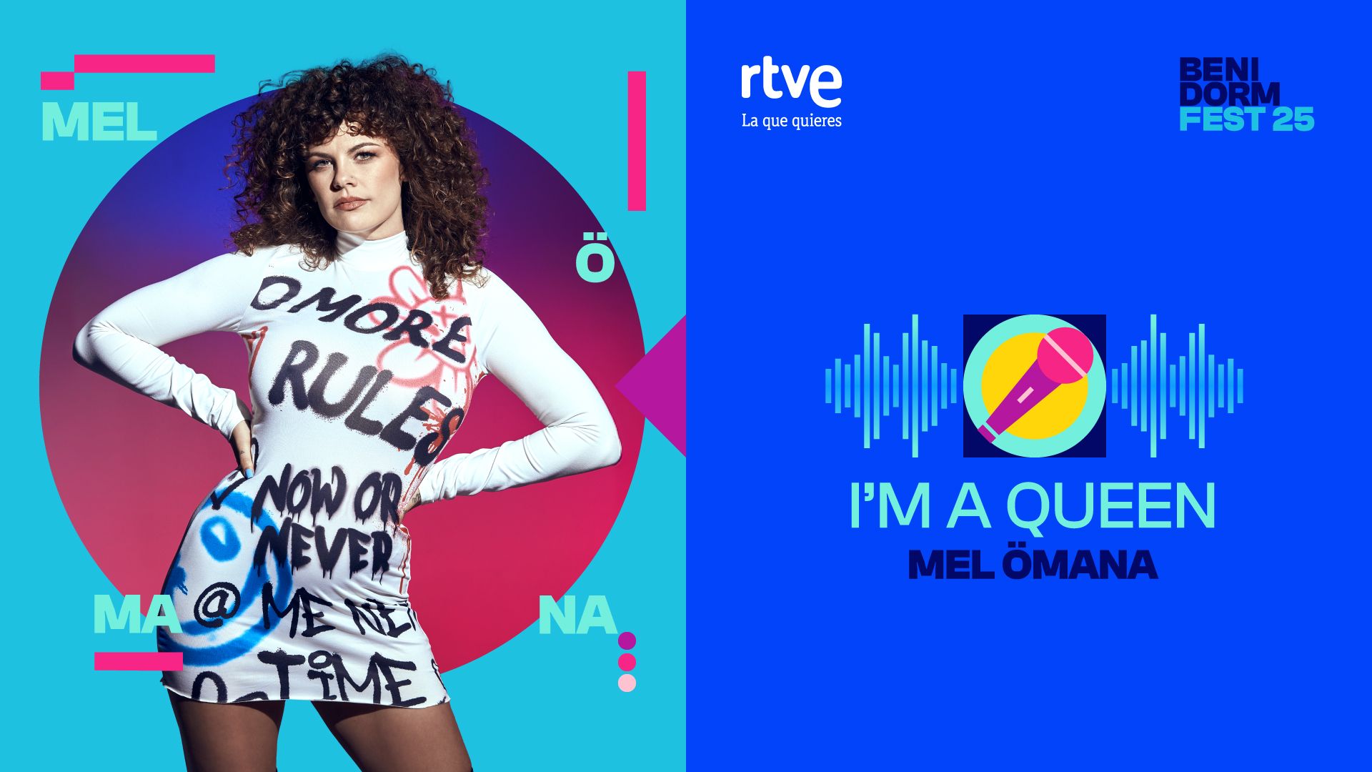 Benidorm Fest 2025 | Mel Ömana canta "I'M A QUEEN"