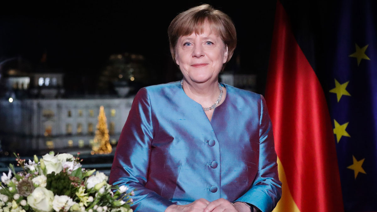 Merkel dice afrontar con optimismo el año 2017 l RTVE