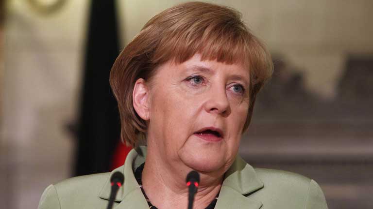 Las manifestaciones contra la visita de Merkel | RTVE.es