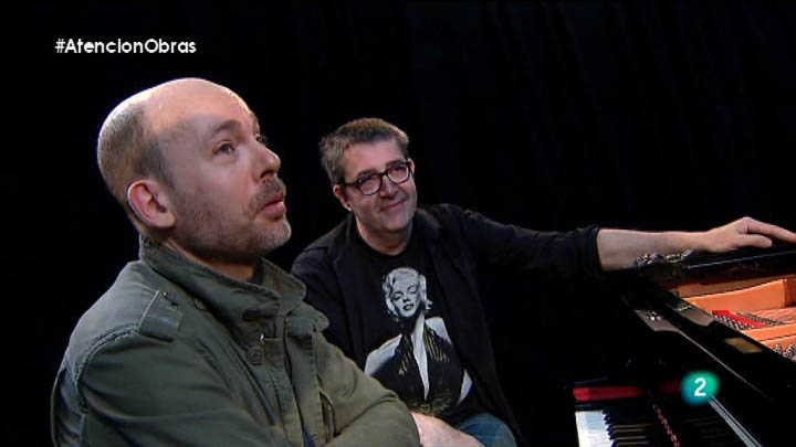 Miguel Baselga y el piano de Albéniz
