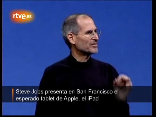 Steve Jobs presenta el esperado tablet de Apple, el iPad | RTVE