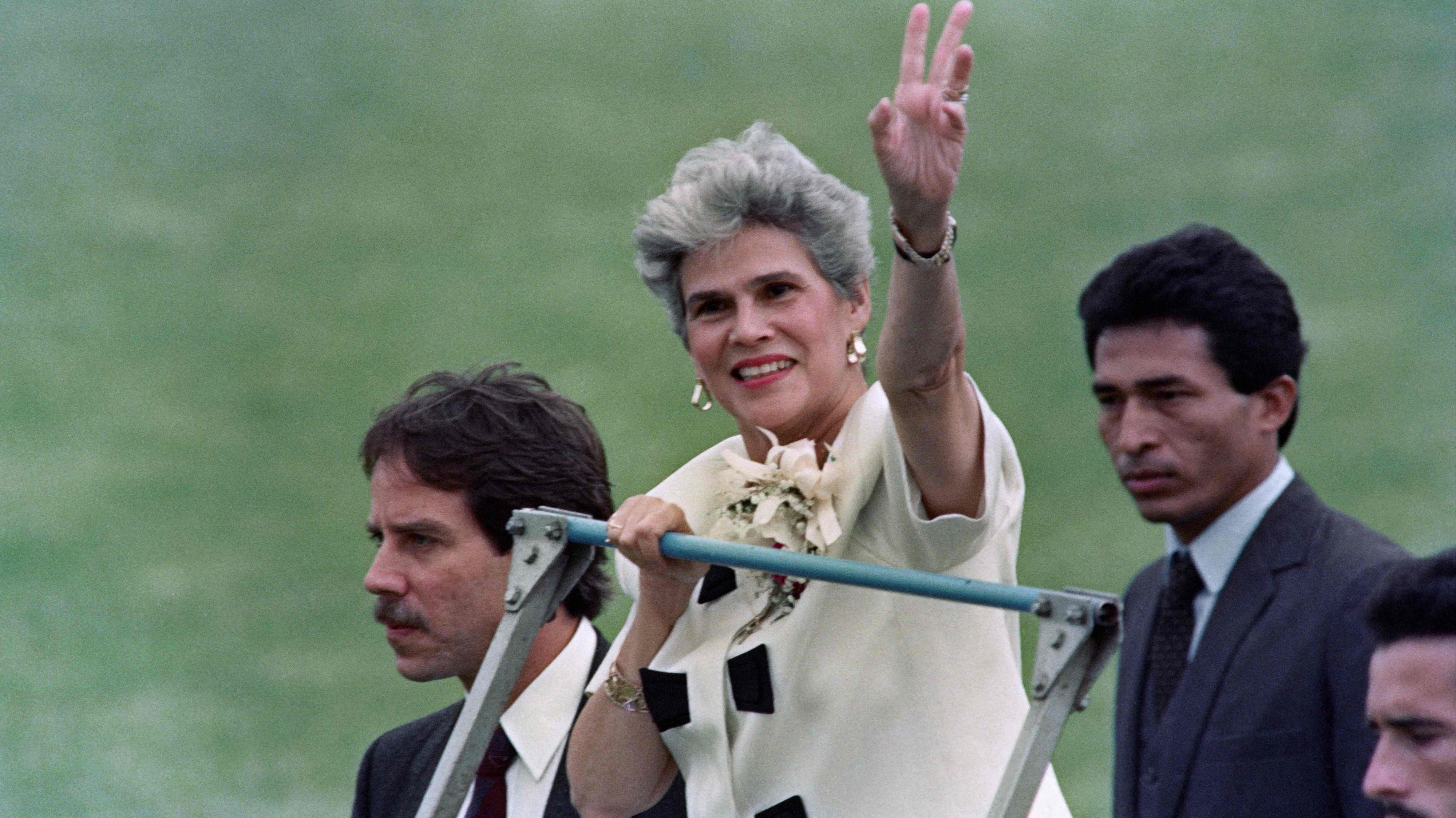 Muere la expresidenta de Nicaragua Violeta Chamorro