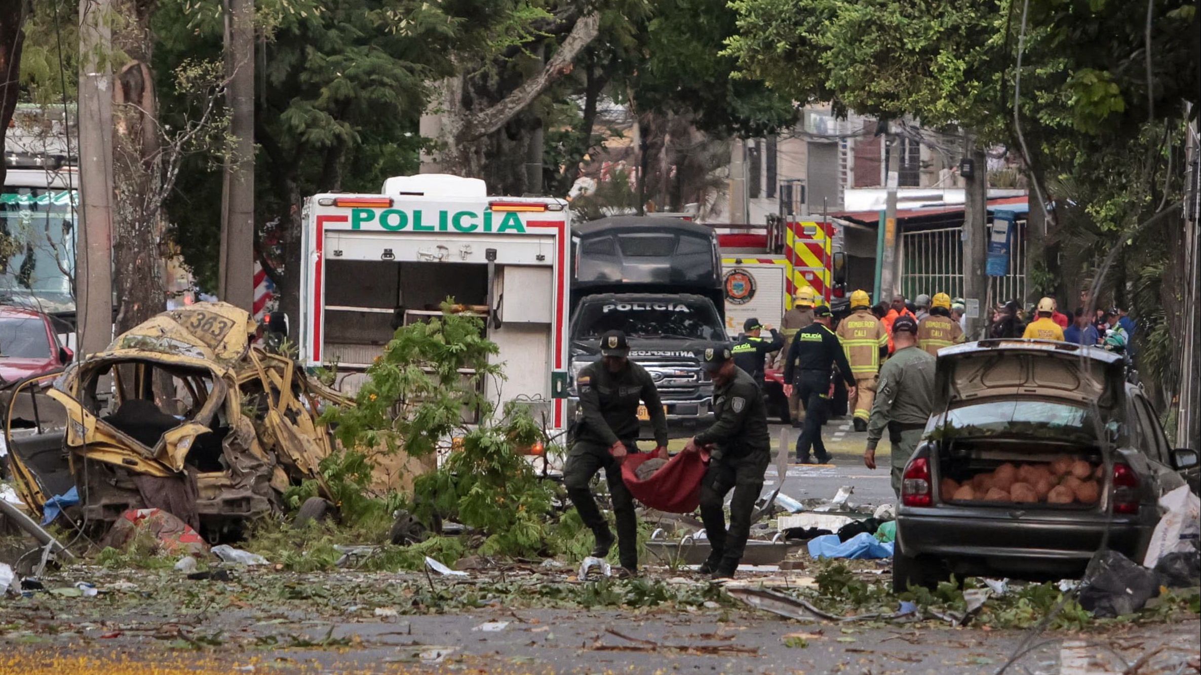 Al menos 18 muertos en dos atentados en Colombia