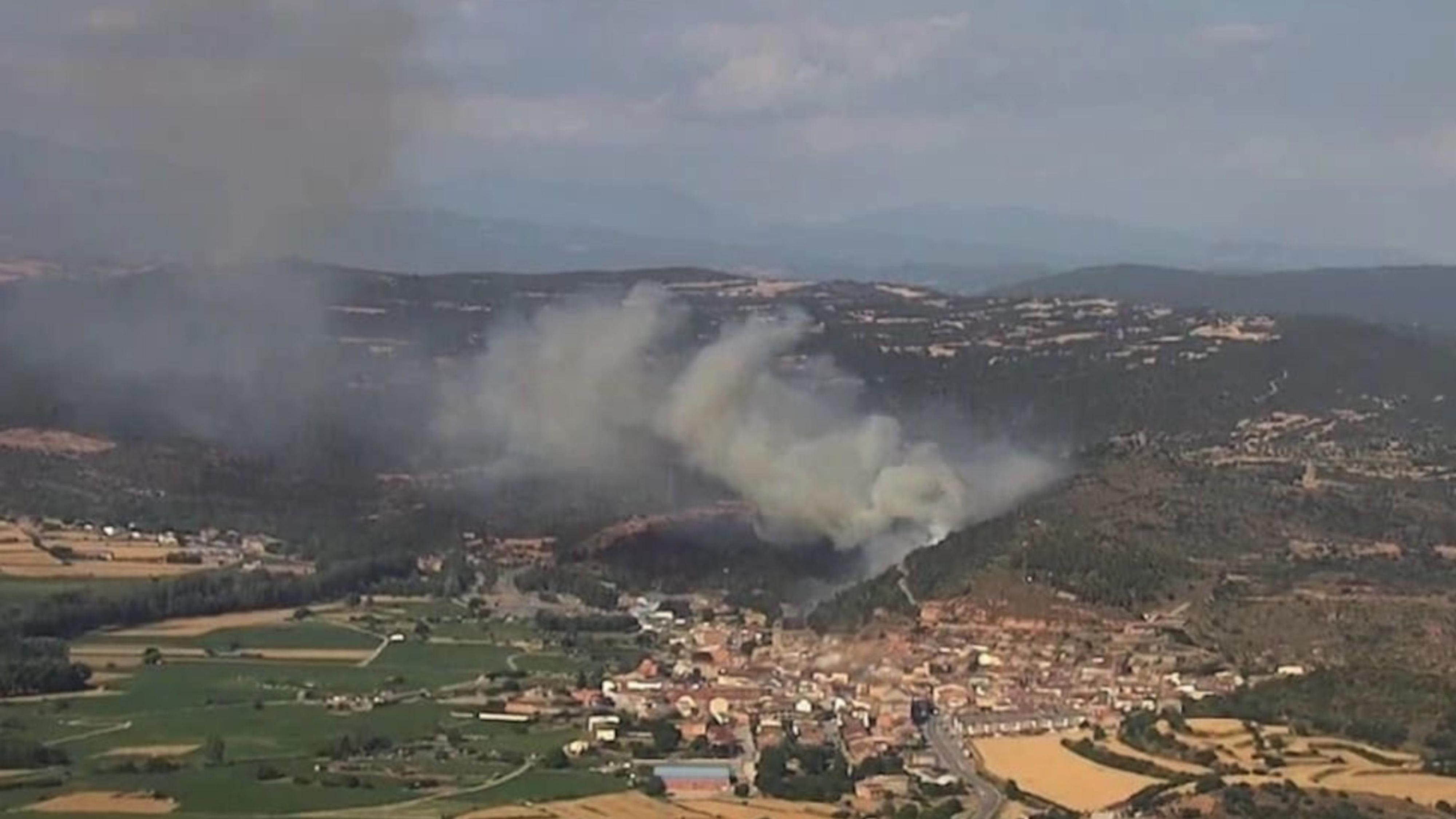 Una cinquantena de municipis, en risc molt alt d'incendi