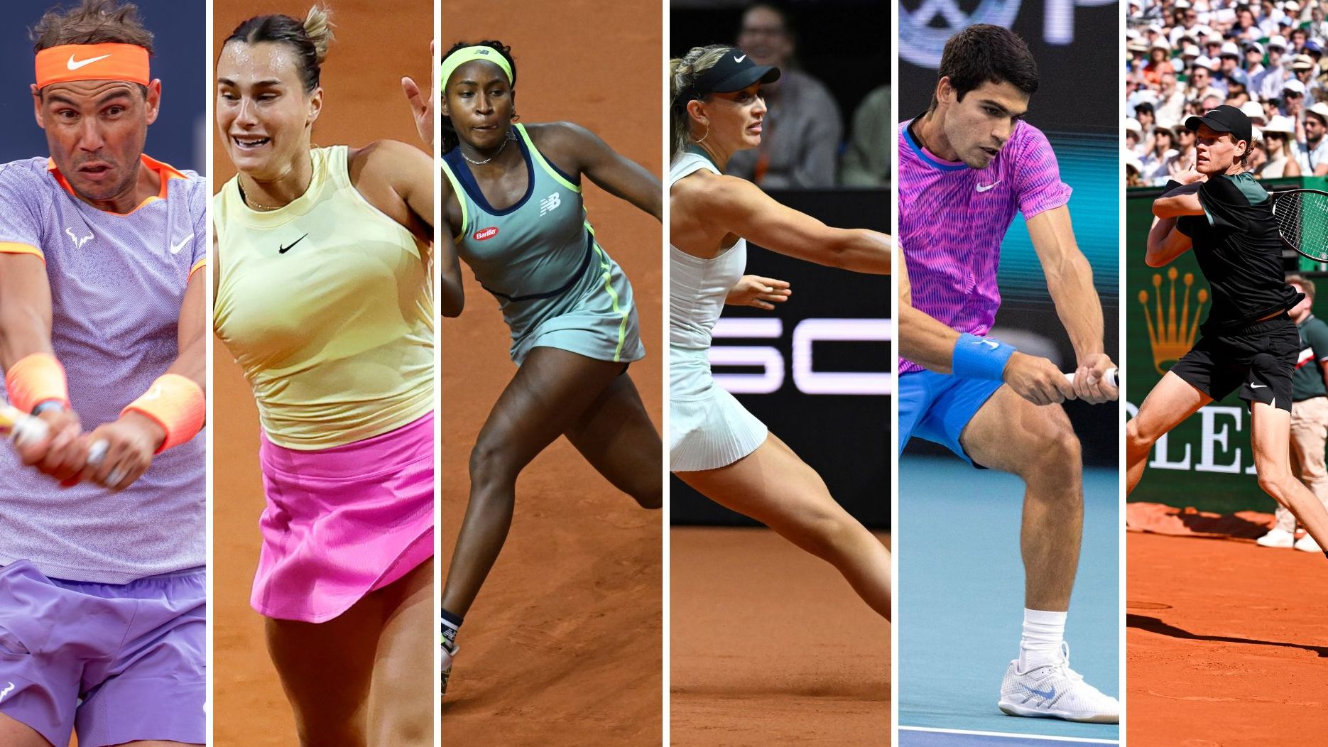 Madrid Open 2024 | Rafa Nadal entre las estrellas de 2024
