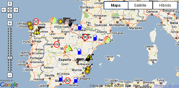 Nace el primer mapa de delitos en España Nace el primer mapa de delitos en España