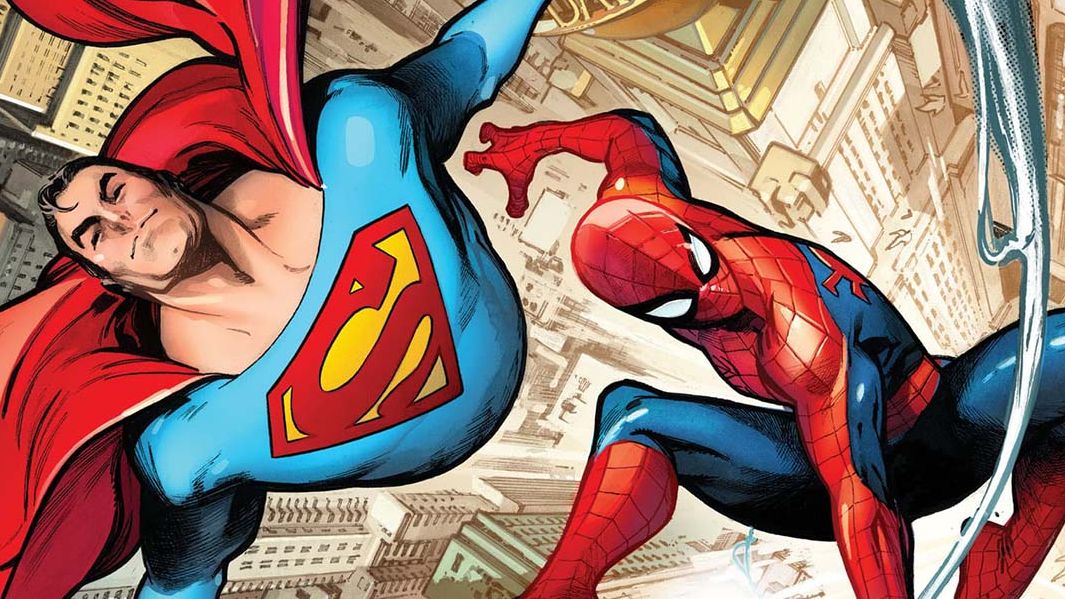 Pepe Larraz dibuja el crossover 'Spiderman/Superman'