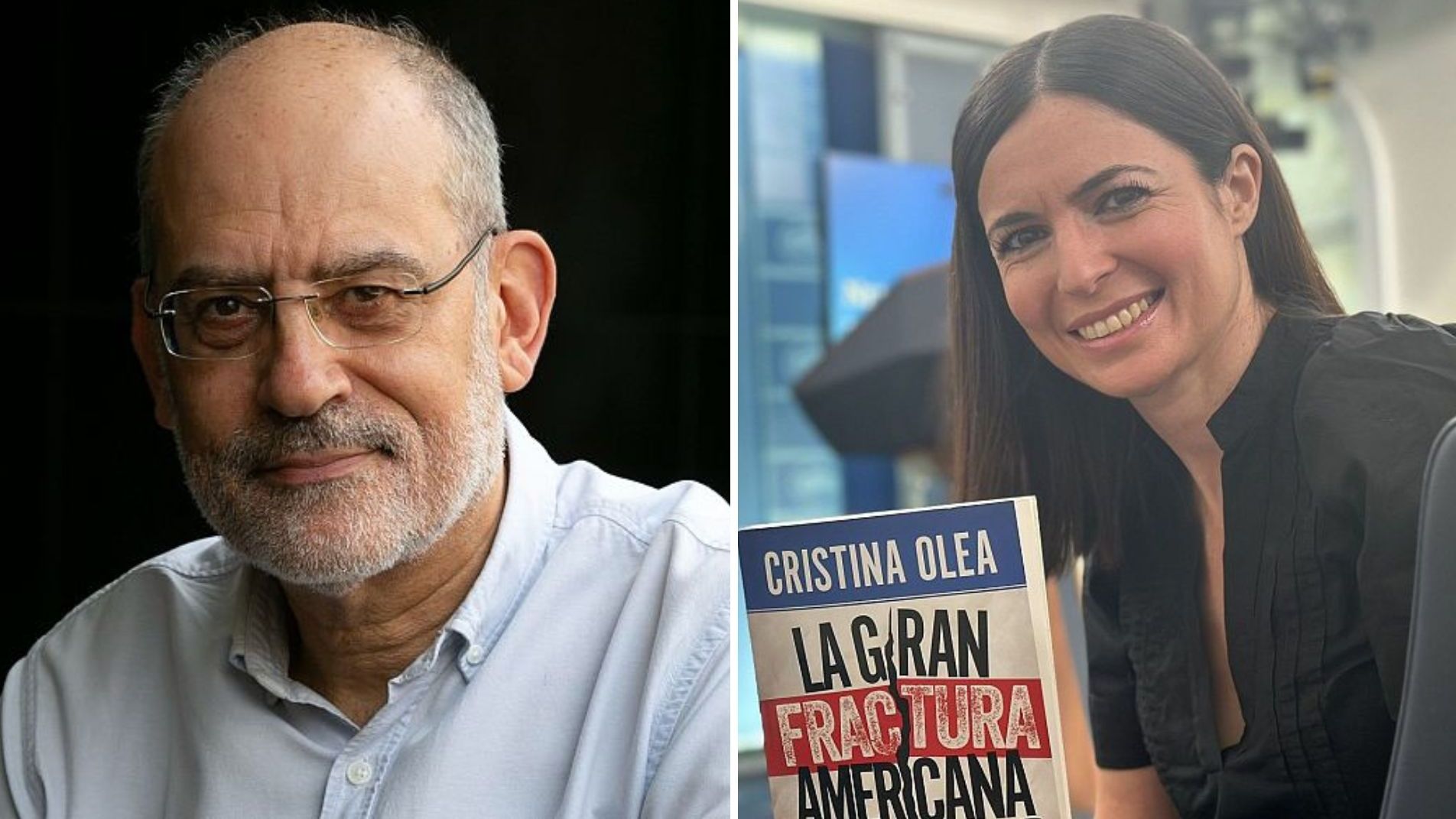 Los periodistas de RTVE Cristina Olea y José Antonio Guardiola ...
