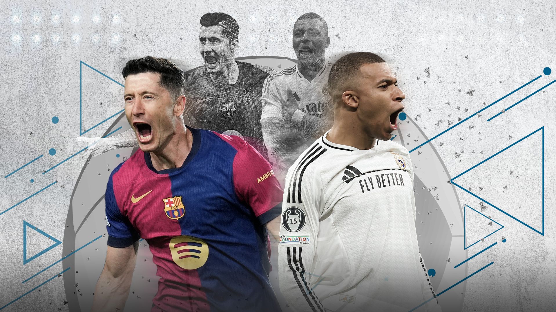 Lewandowski vs Mbappé: el pichichi, en juego en el clásico