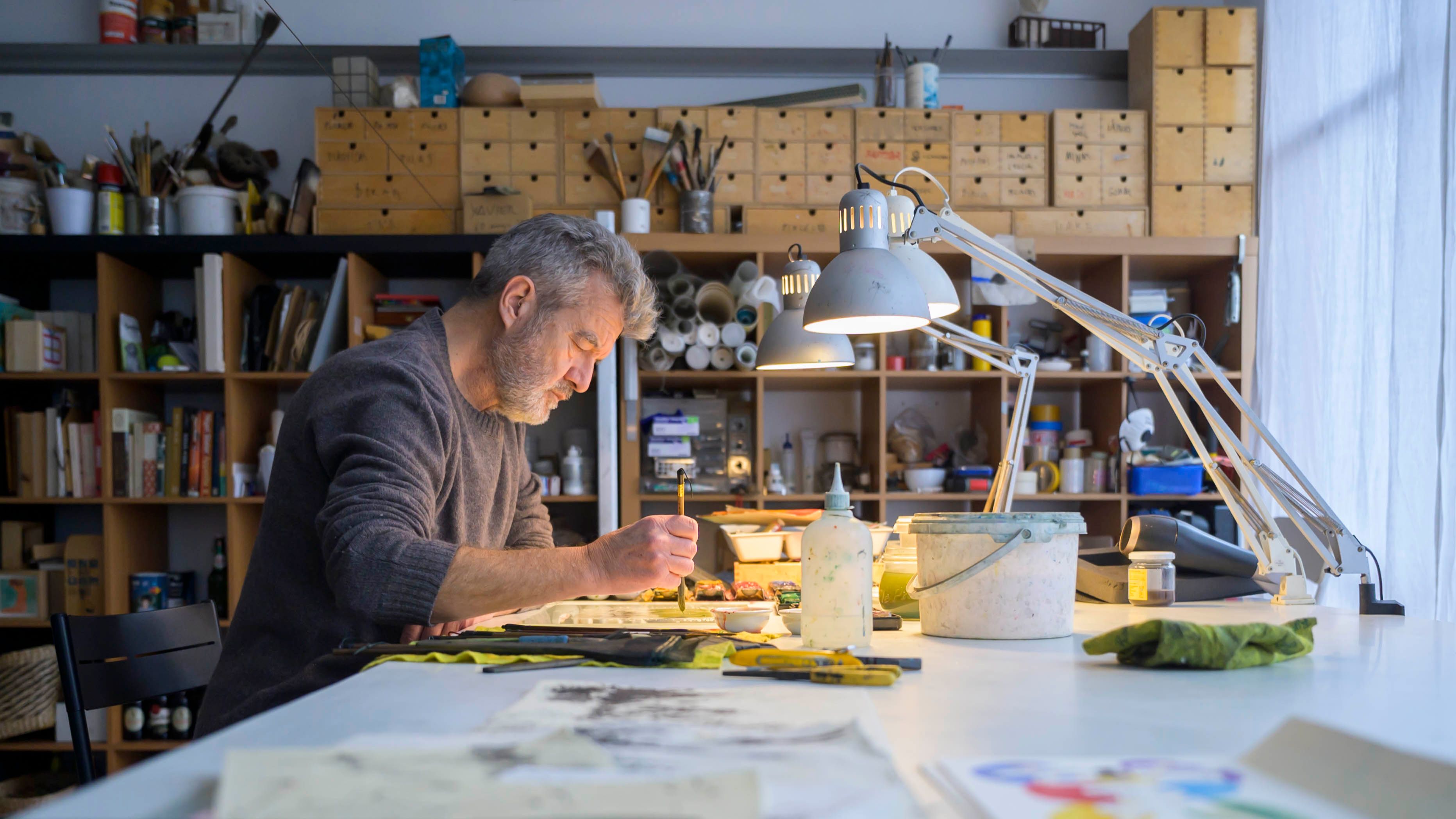 El pintor Perico Pastor i com un infart li va cambiar la vida