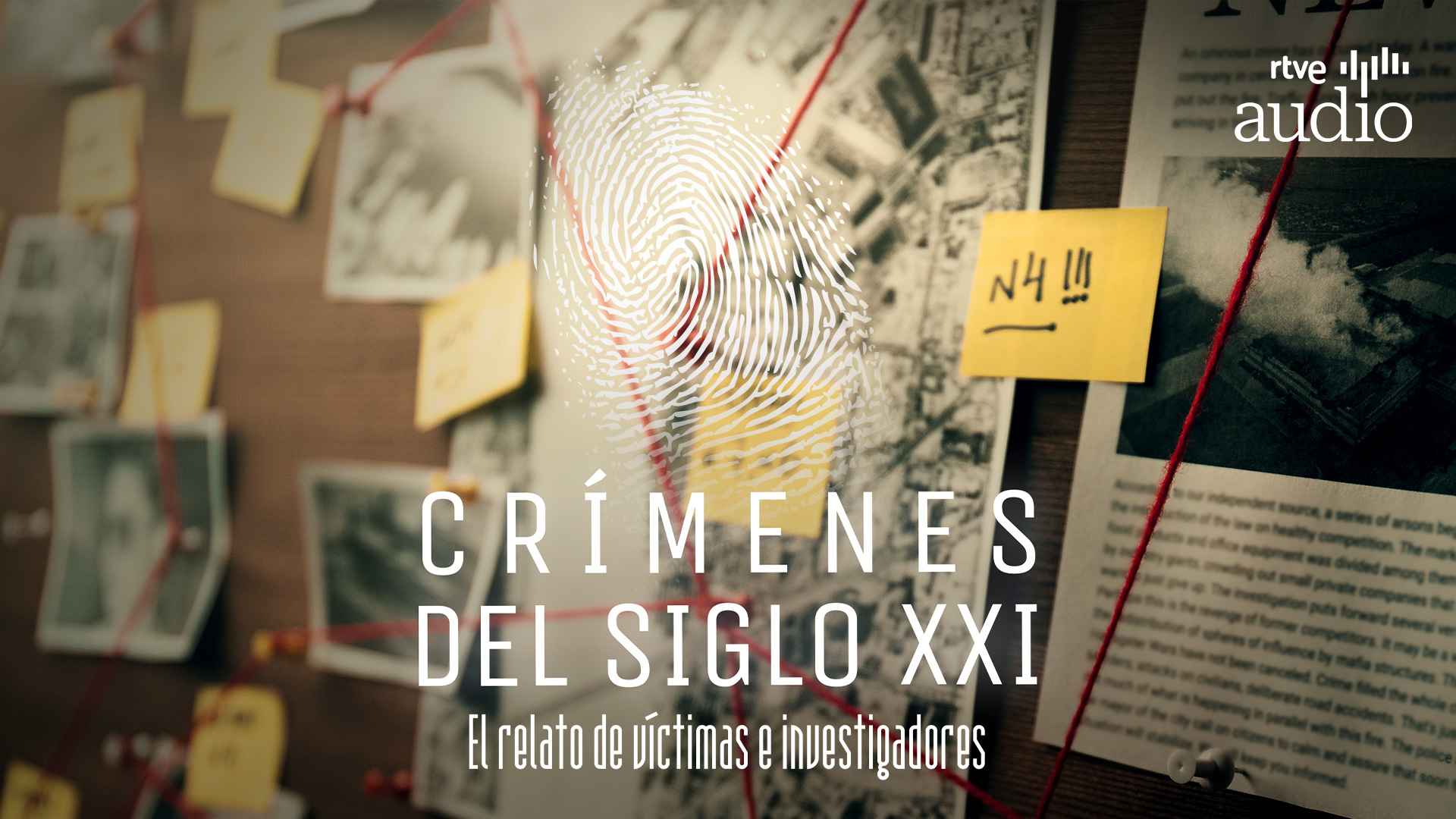RTVE Audio estrena su primer pódcast sobre crímenes