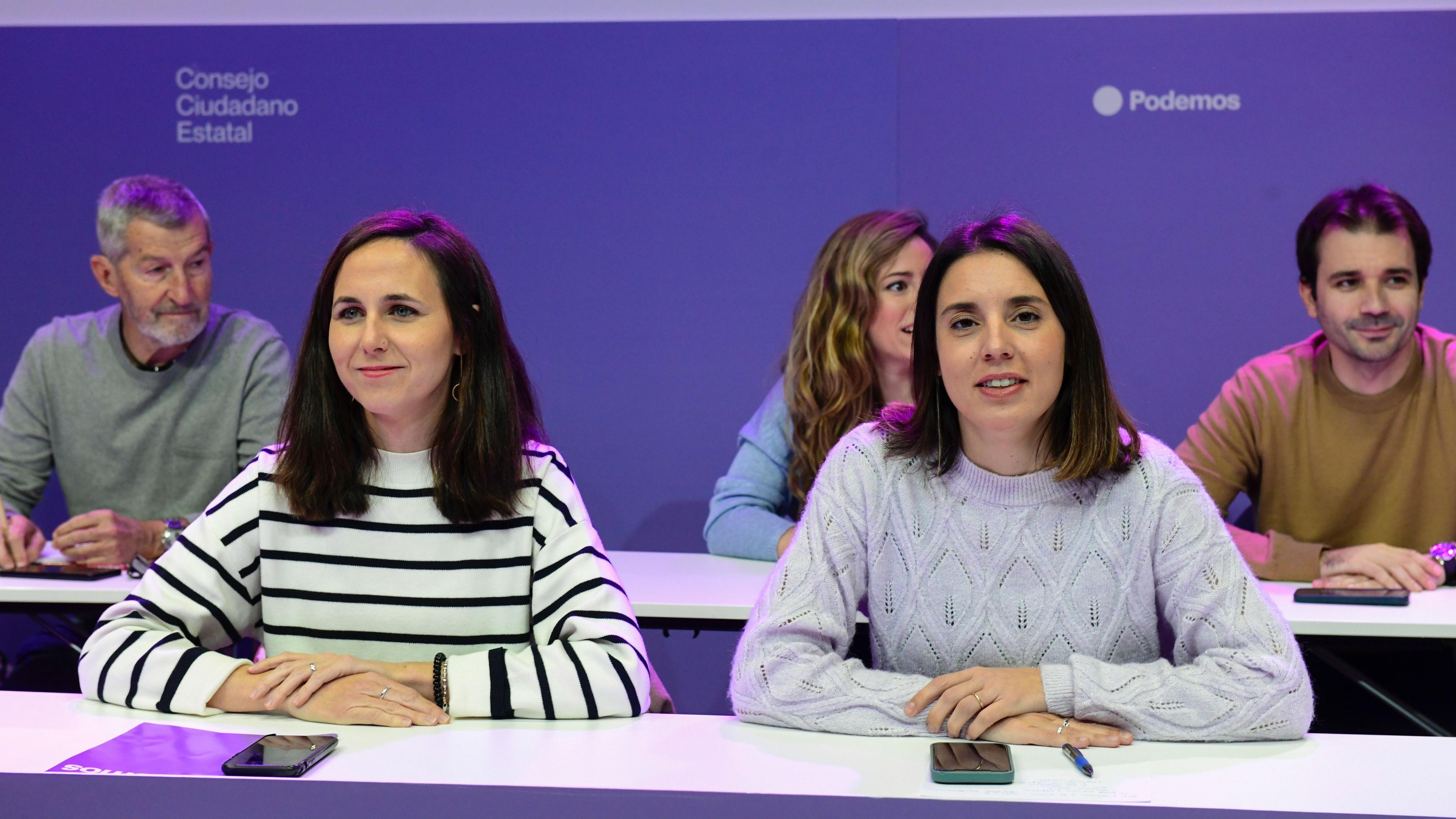 Podemos elegirá nuevo líder en abril ante "la debilidad del Gobierno"