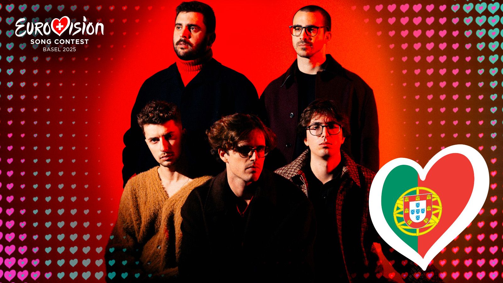 Eurovisión 2025 | NAPA representa a Portugal con "Deslocado"