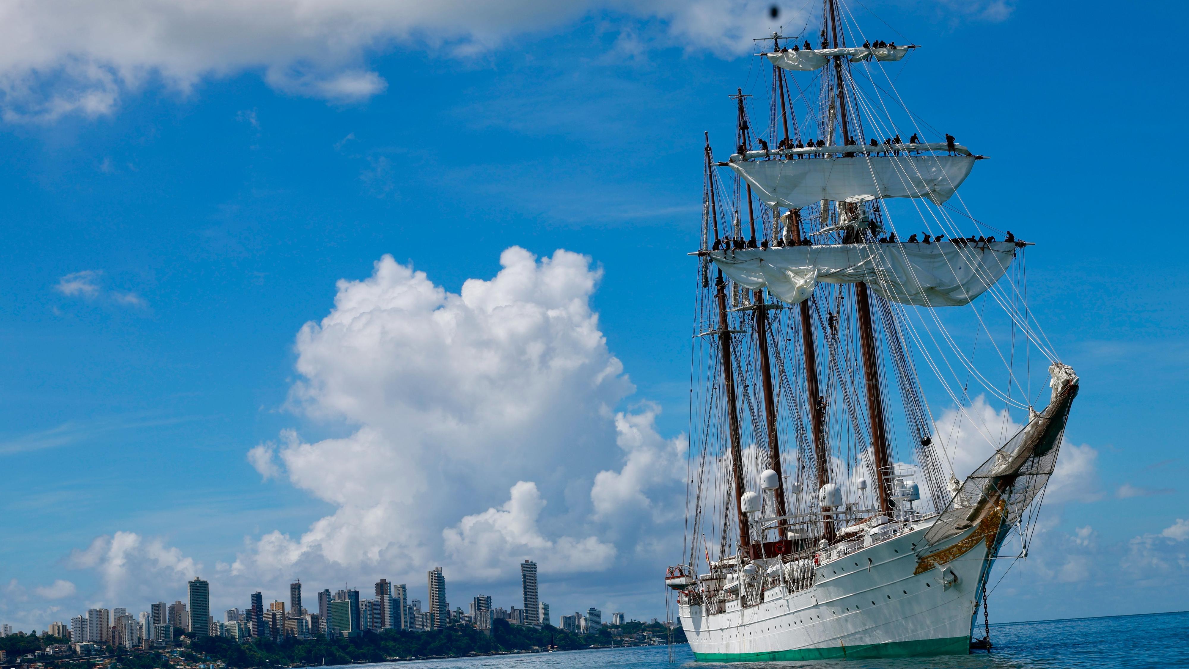 La princesa Leonor arriba este viernes a Salvador de Bahía