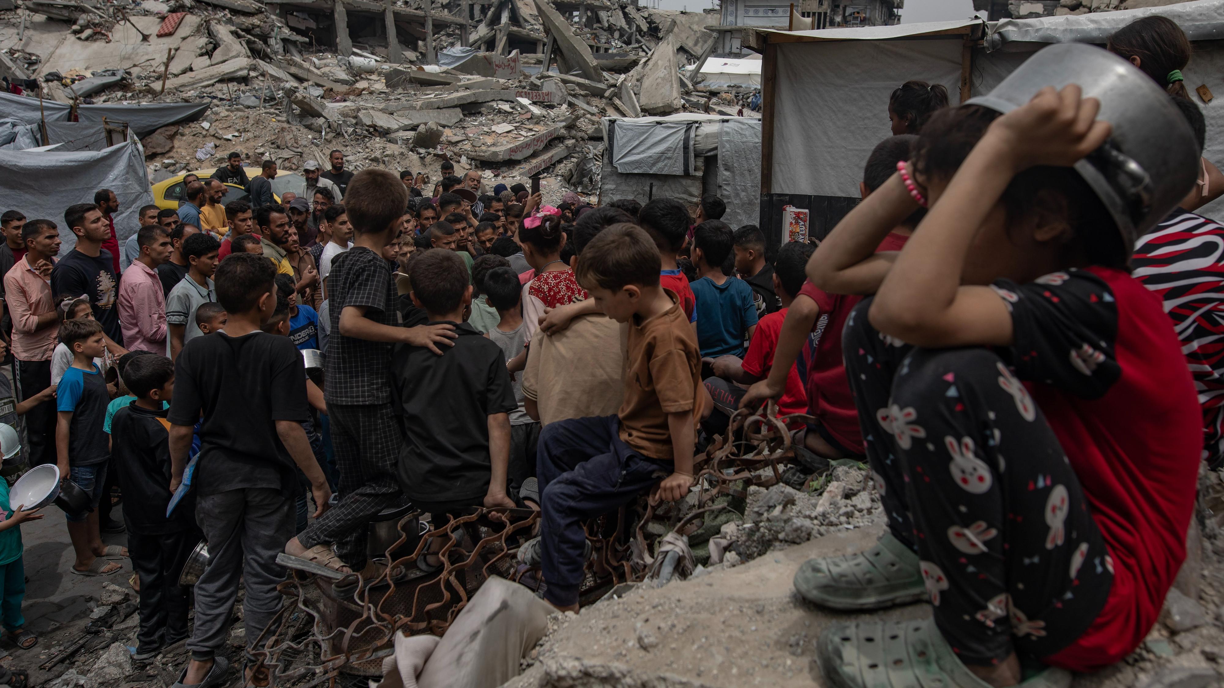 El Programa Mundial de Alimentos se queda sin comida en Gaza