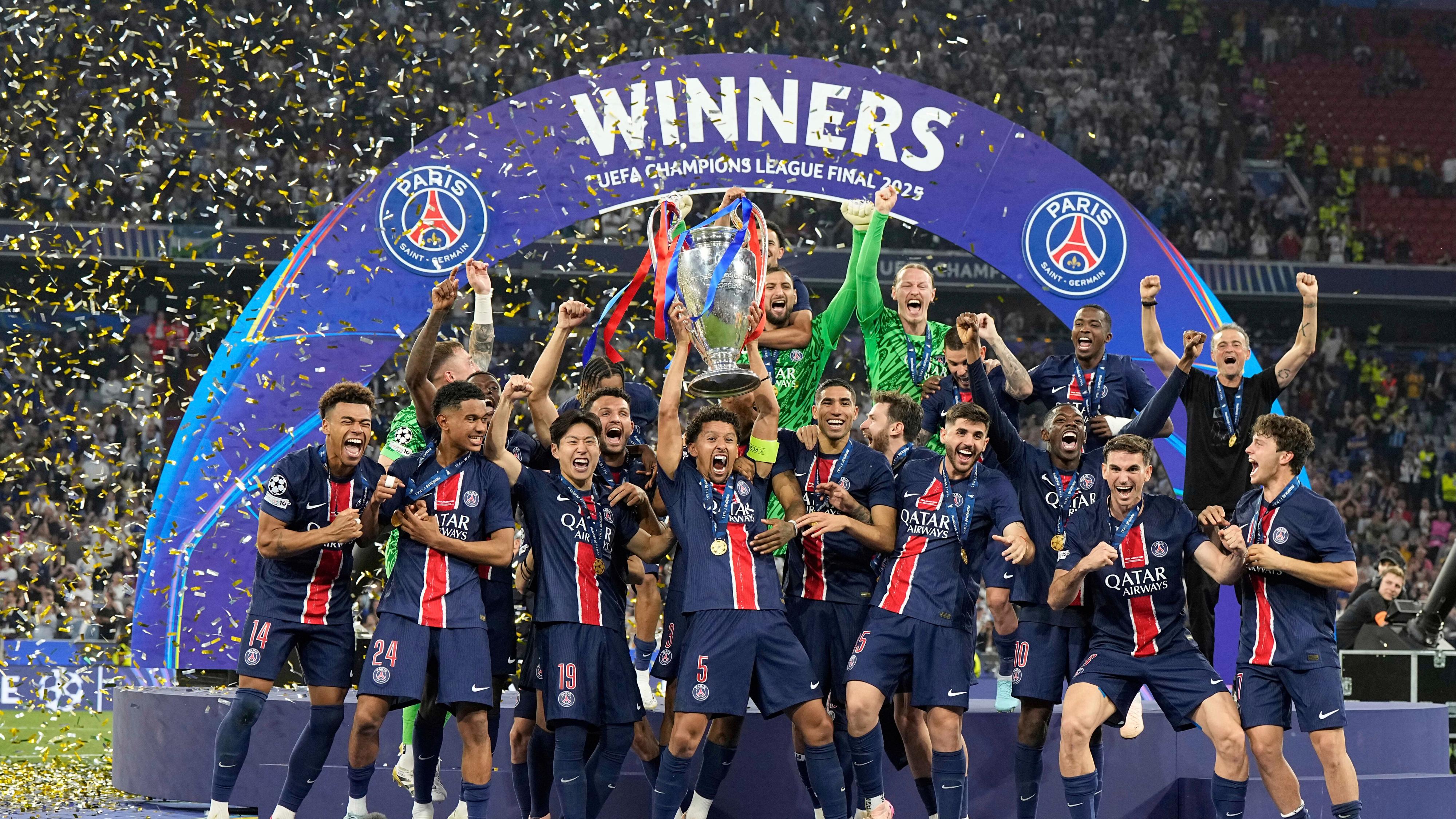 El PSG, campeón de la Champions League 2025