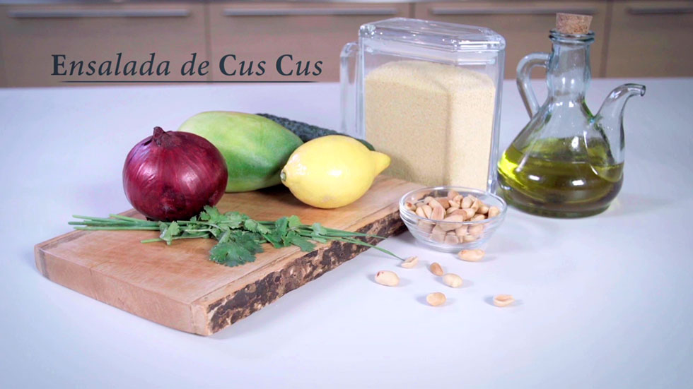 Receta de ensalada de cus cus