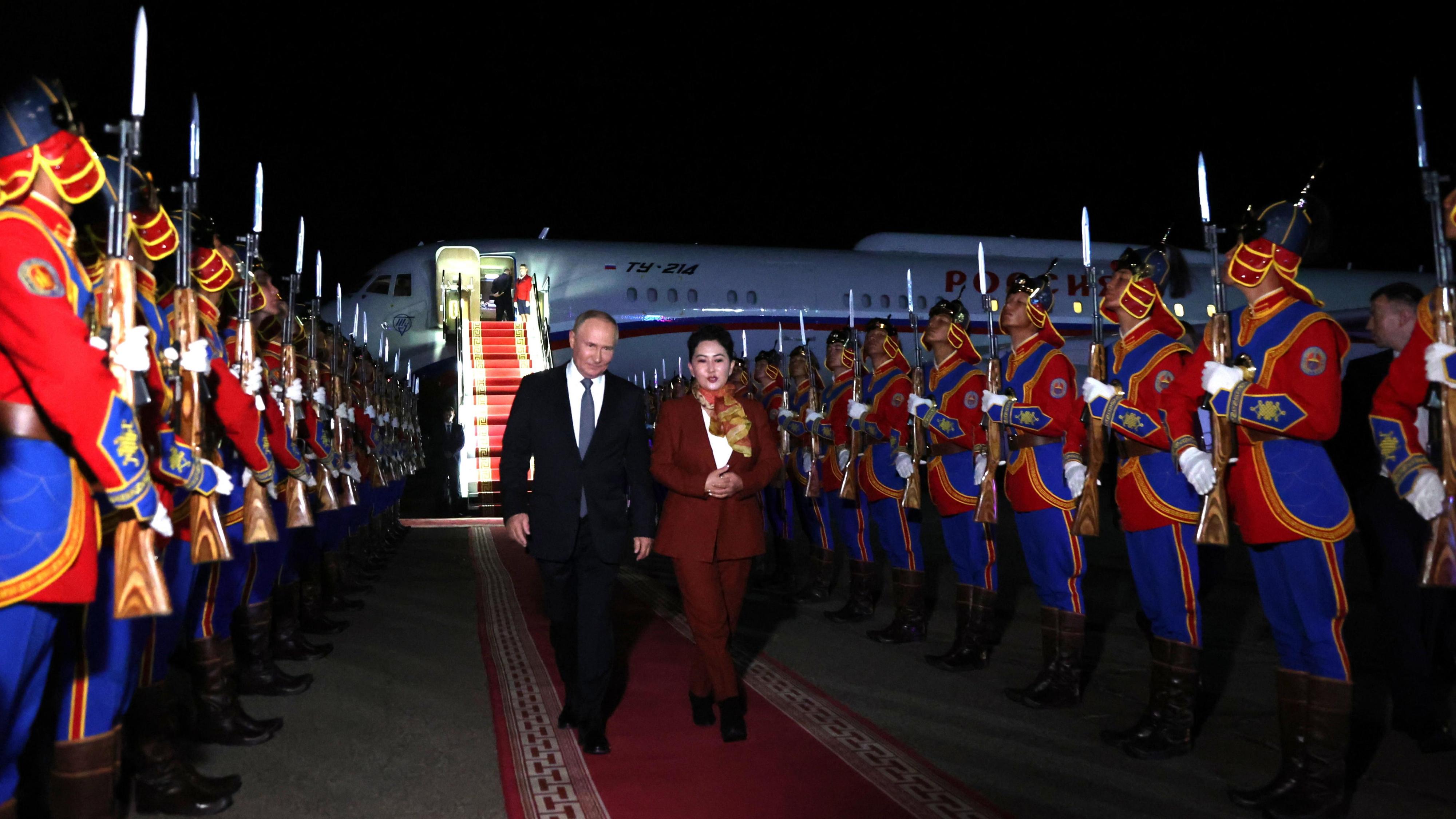 Putin aterriza en Mongolia y no es detenido