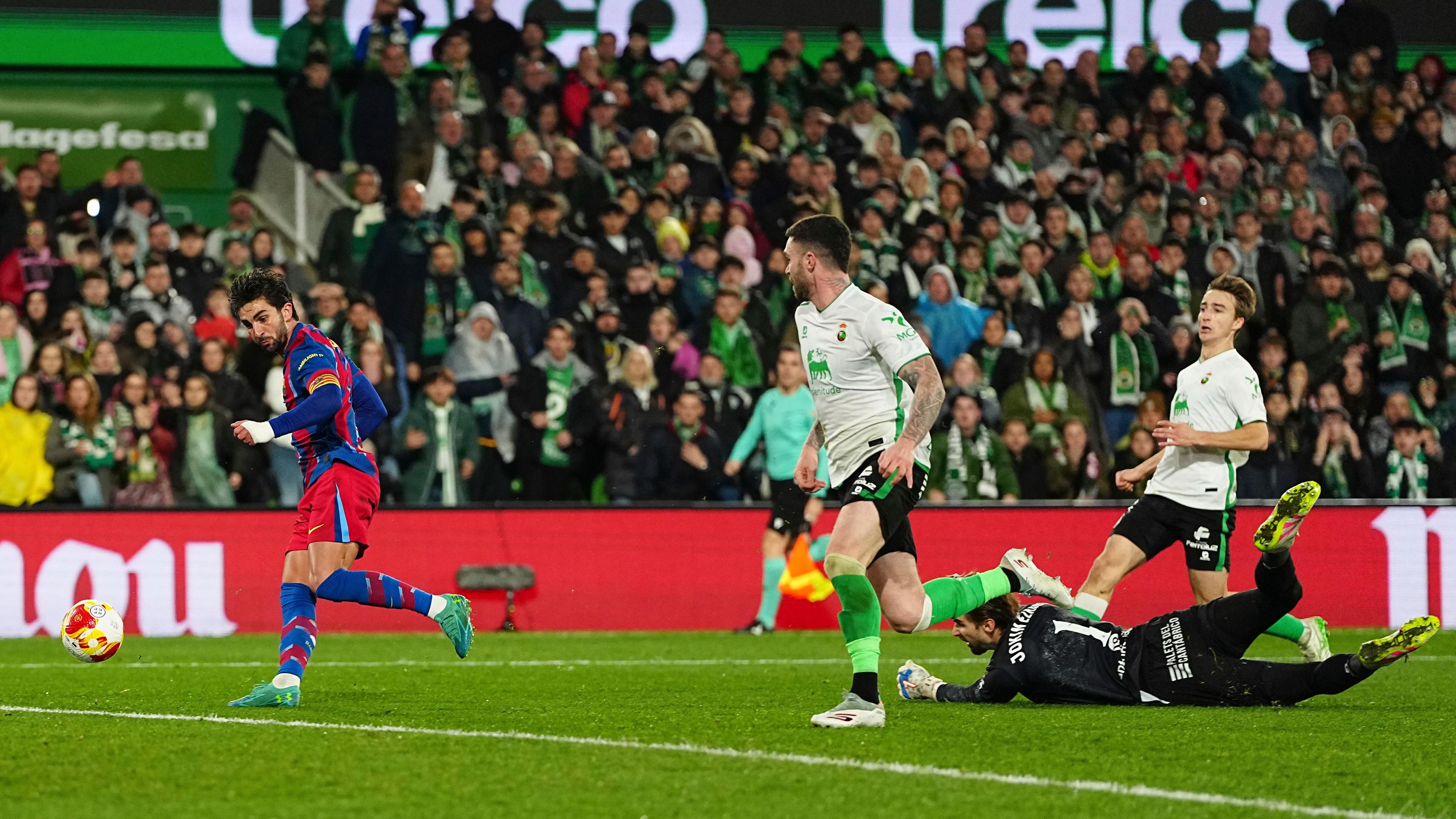 Racing - Barcelona: resumen, resultado y goles | Copa del Rey