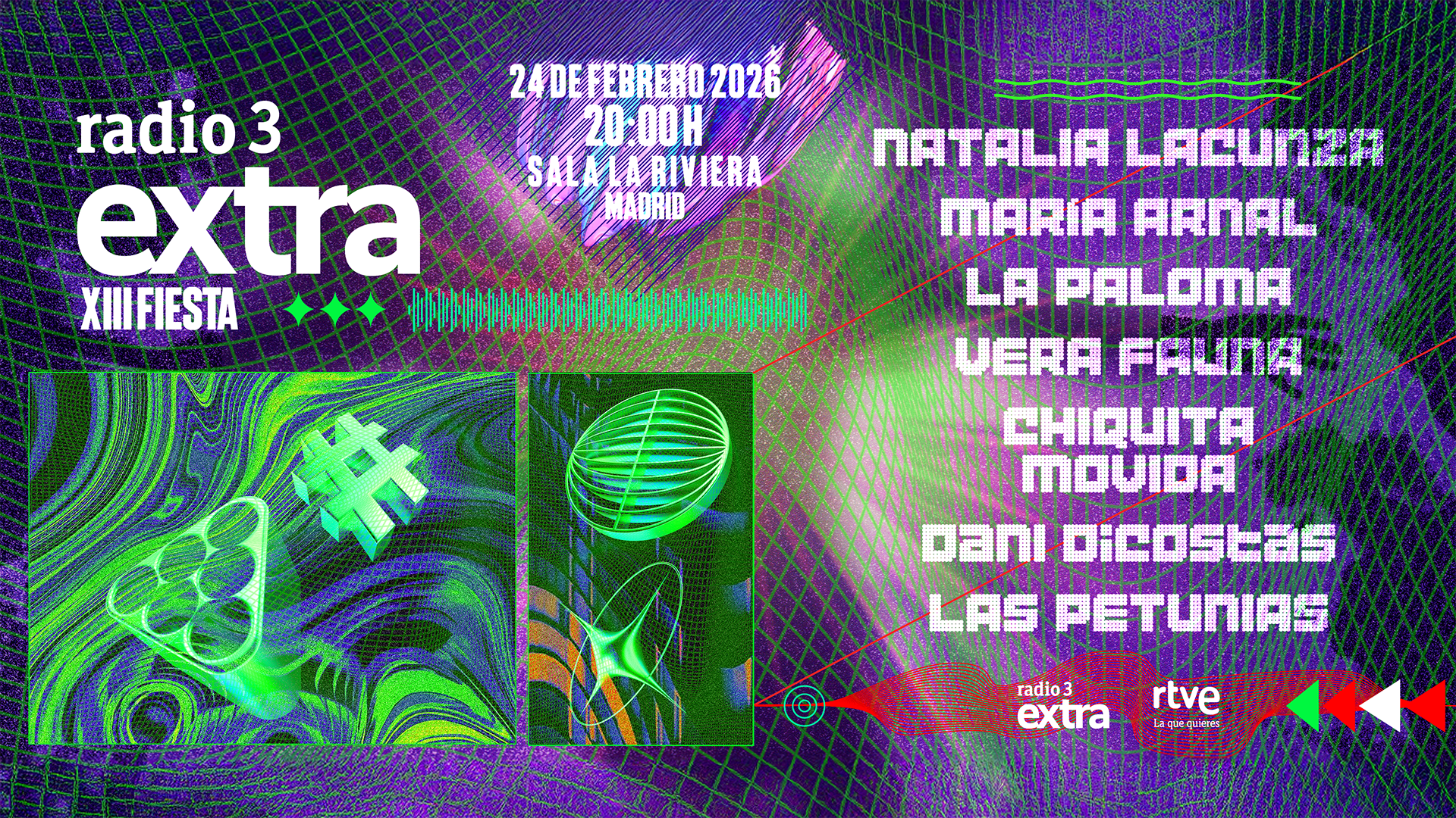 Radio 3 Extra celebra su gran fiesta anual