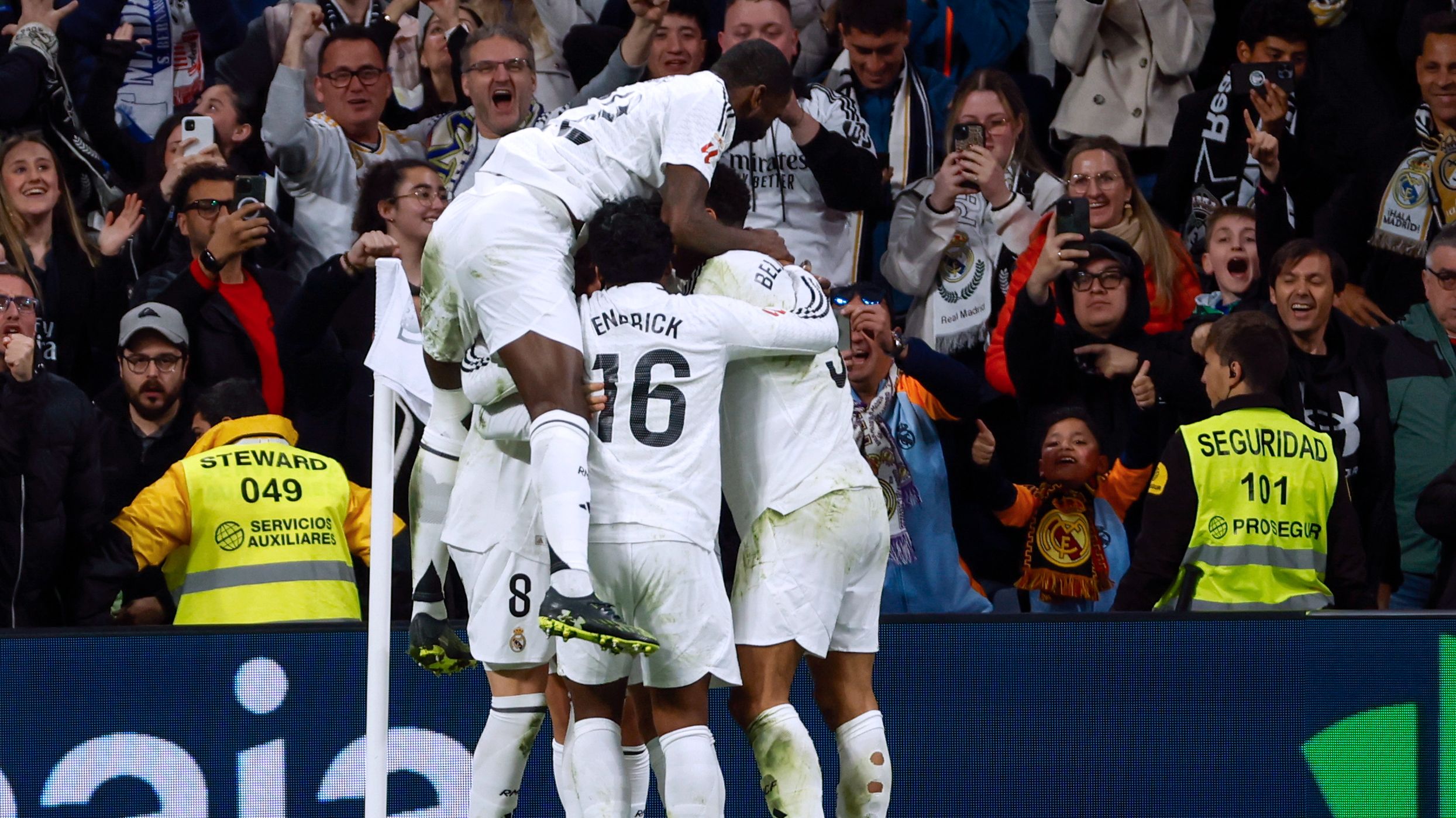 El Real Madrid gana al Athletic Club en el Bernabéu