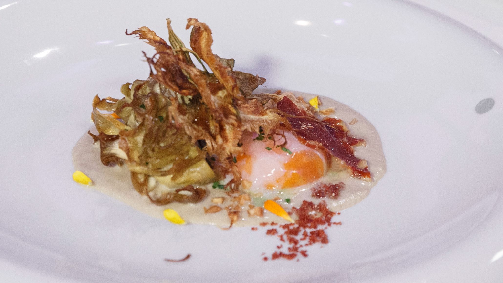 MasterChef 13: receta de alcachofa con huevo de Yago