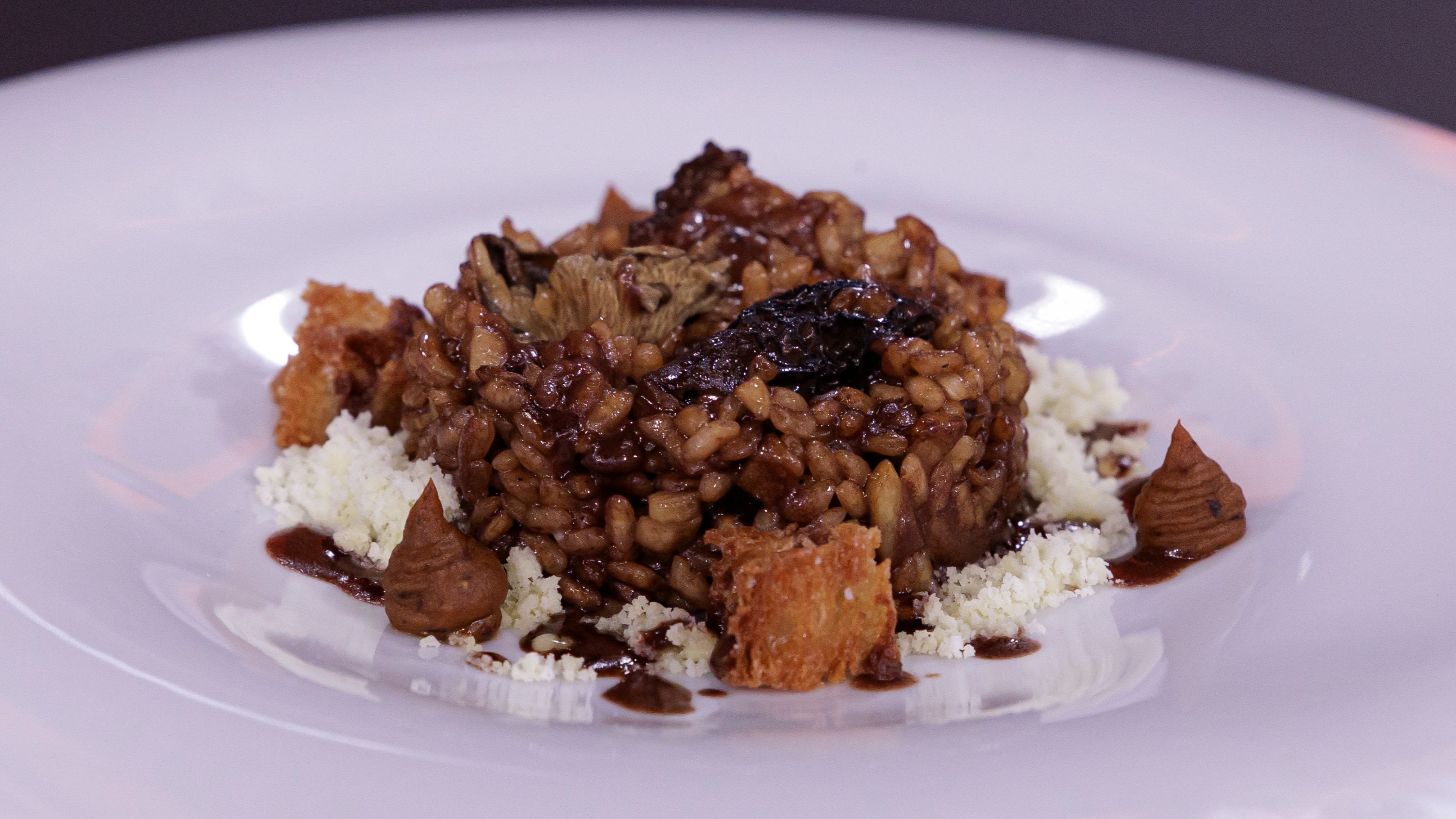 MasterChef 14: receta de arroz, setas y chocolate de Chambo