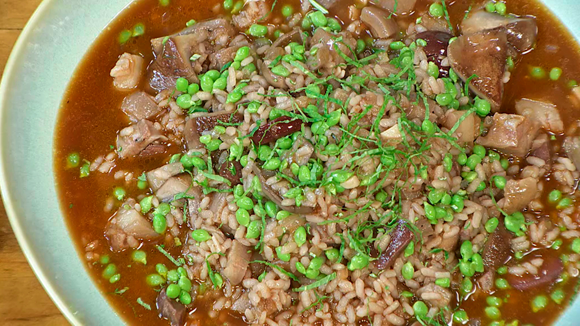 Receta de arroz de morro y setas | RTVE.es