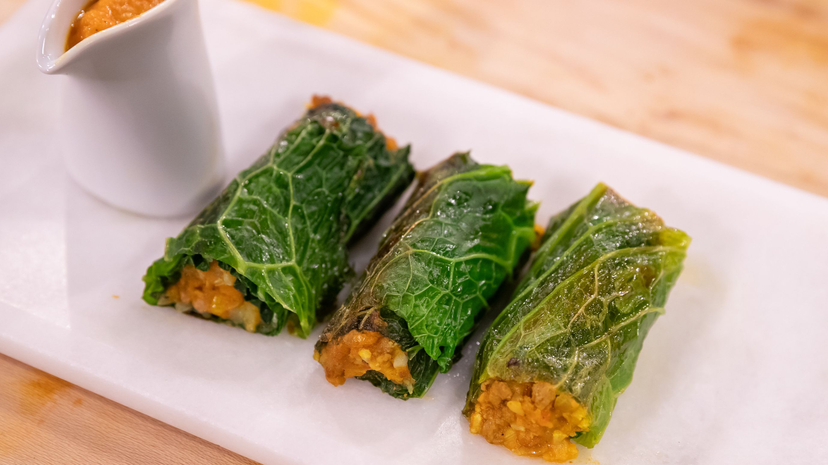 MasterChef 12: receta de col rellena de carne y coliflor de Samya