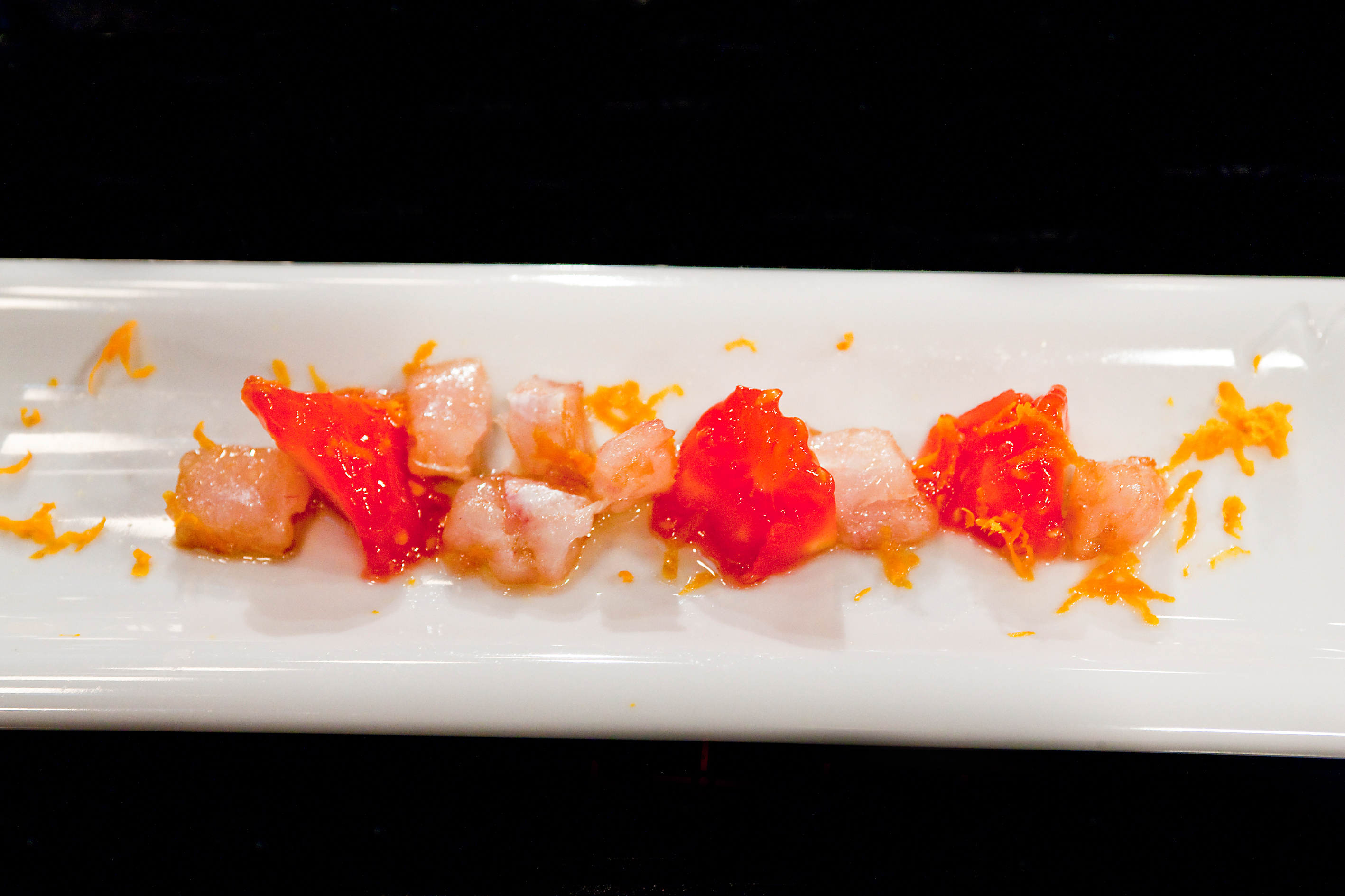 Receta de pez Sable ahumado con cítricos y caviar rojo | RTVE.es