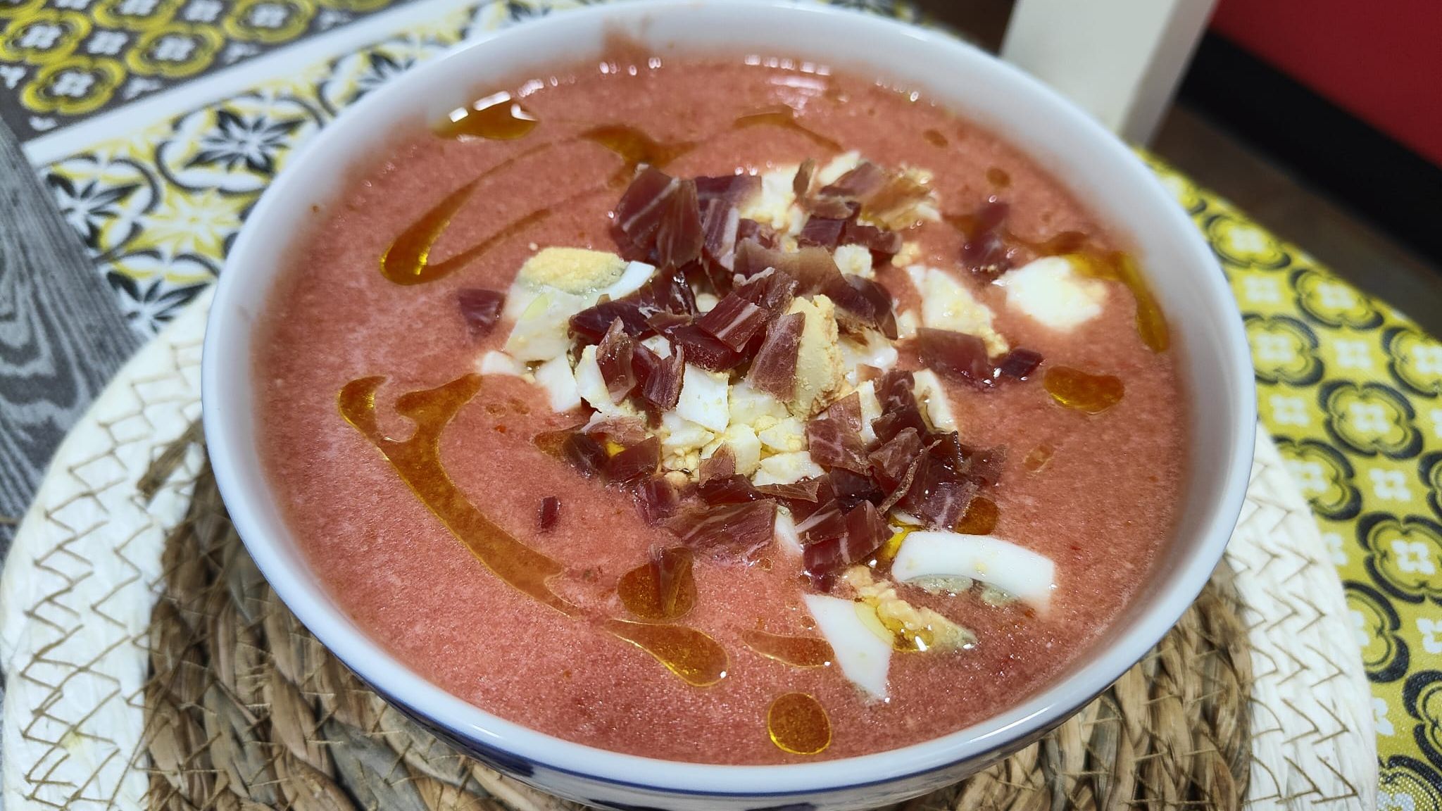 Receta de salmorejo, auténtico y tradicional