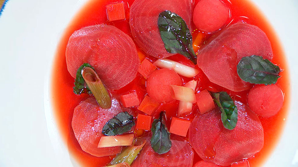 Receta de sopa de remolacha
