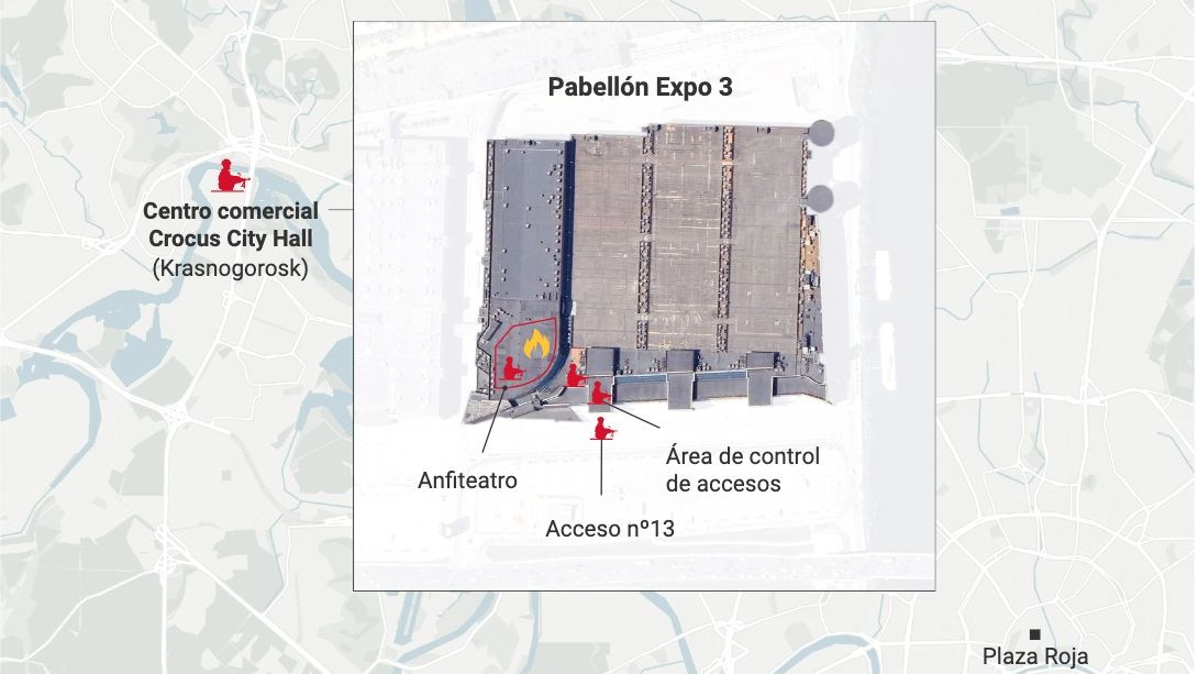 Atentado Moscú | Así ha sido el atentado en el Crocus City Hall