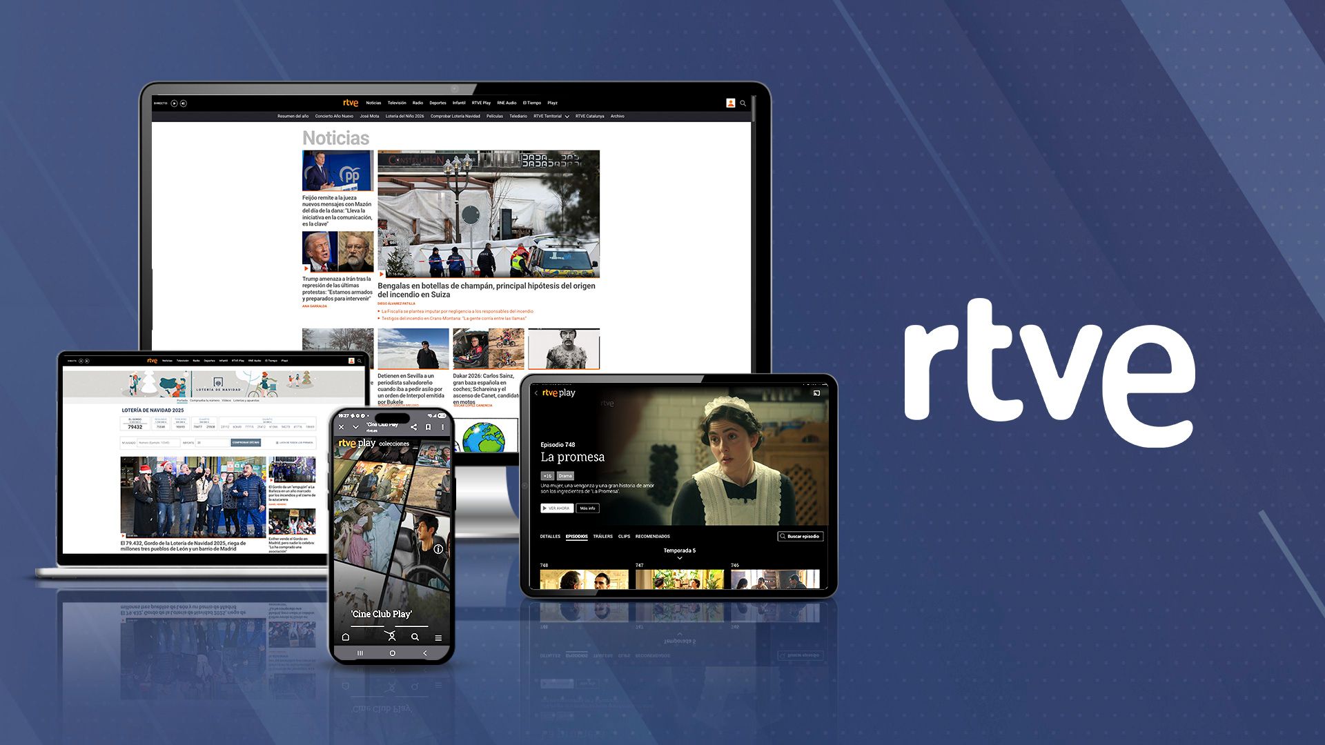 Récords de audiencia de RTVE Digital en diciembre de 2025