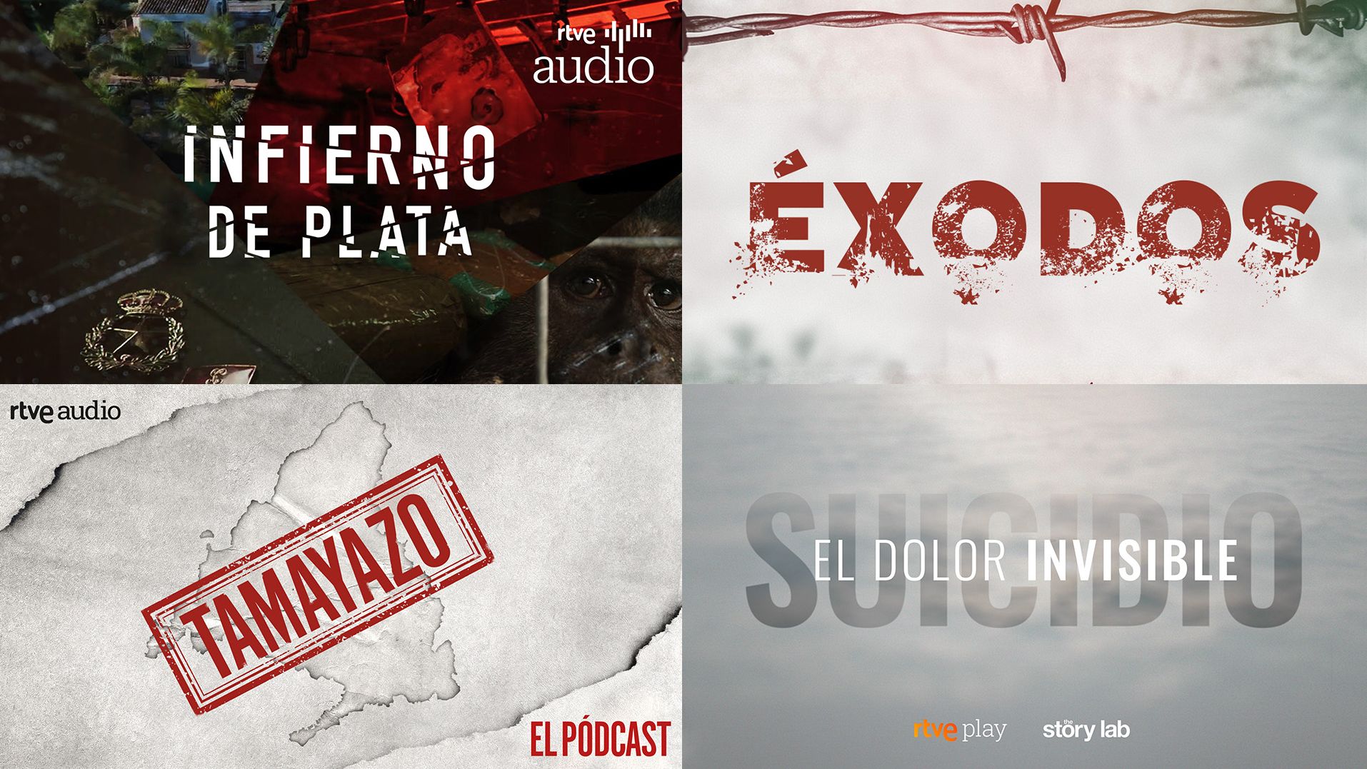 RTVE Audio presenta cuatro proyectos en Estación Podcast
