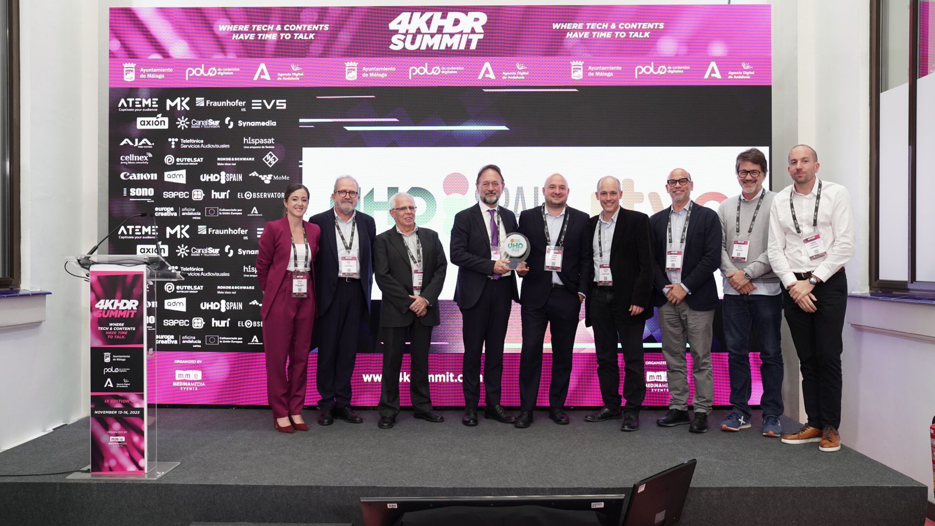 RTVE, premiada en el 4K HDR Summit 2023