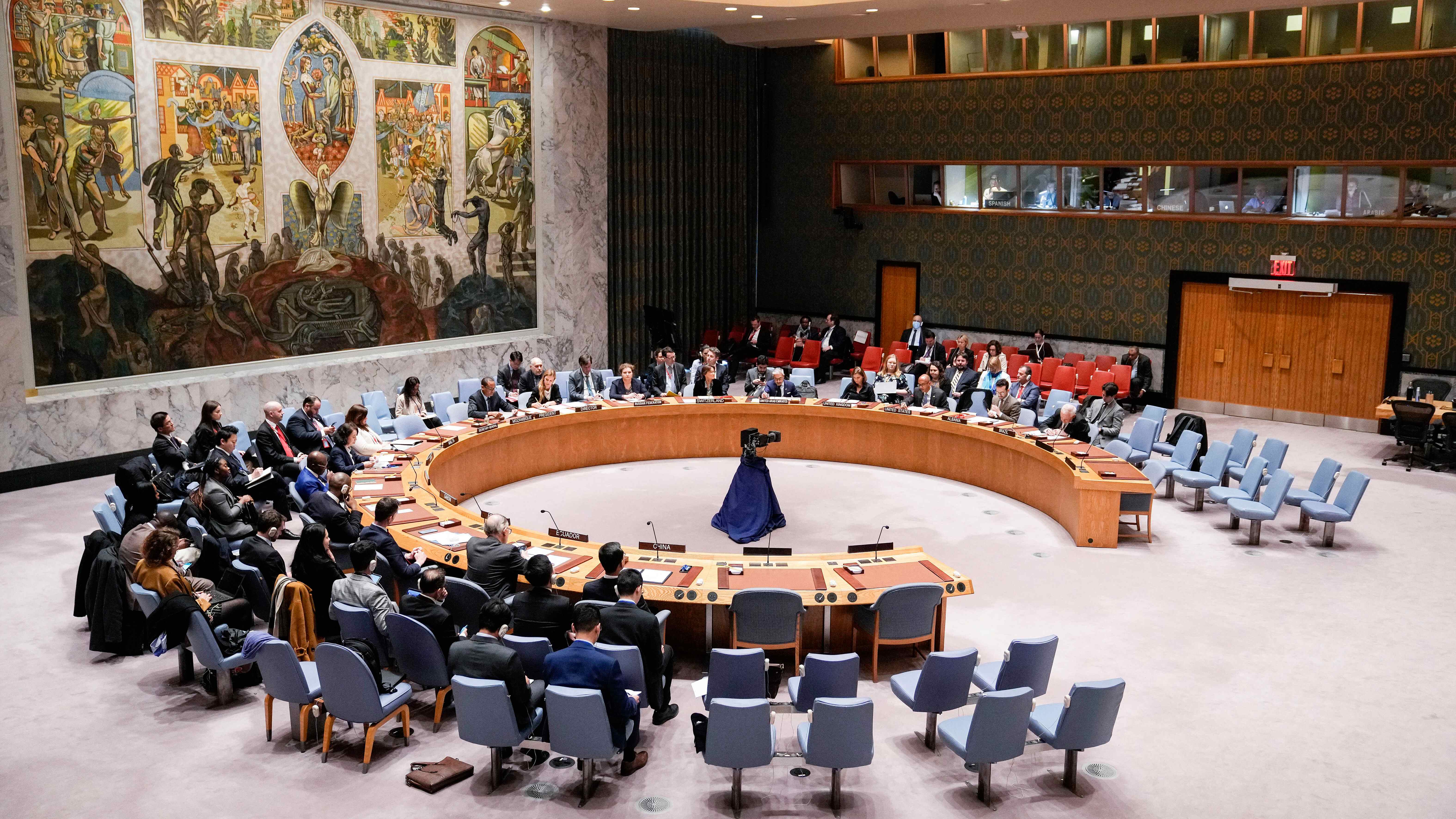 Rusia Asume La Presidencia Del Consejo De Seguridad De La Onu En Medio