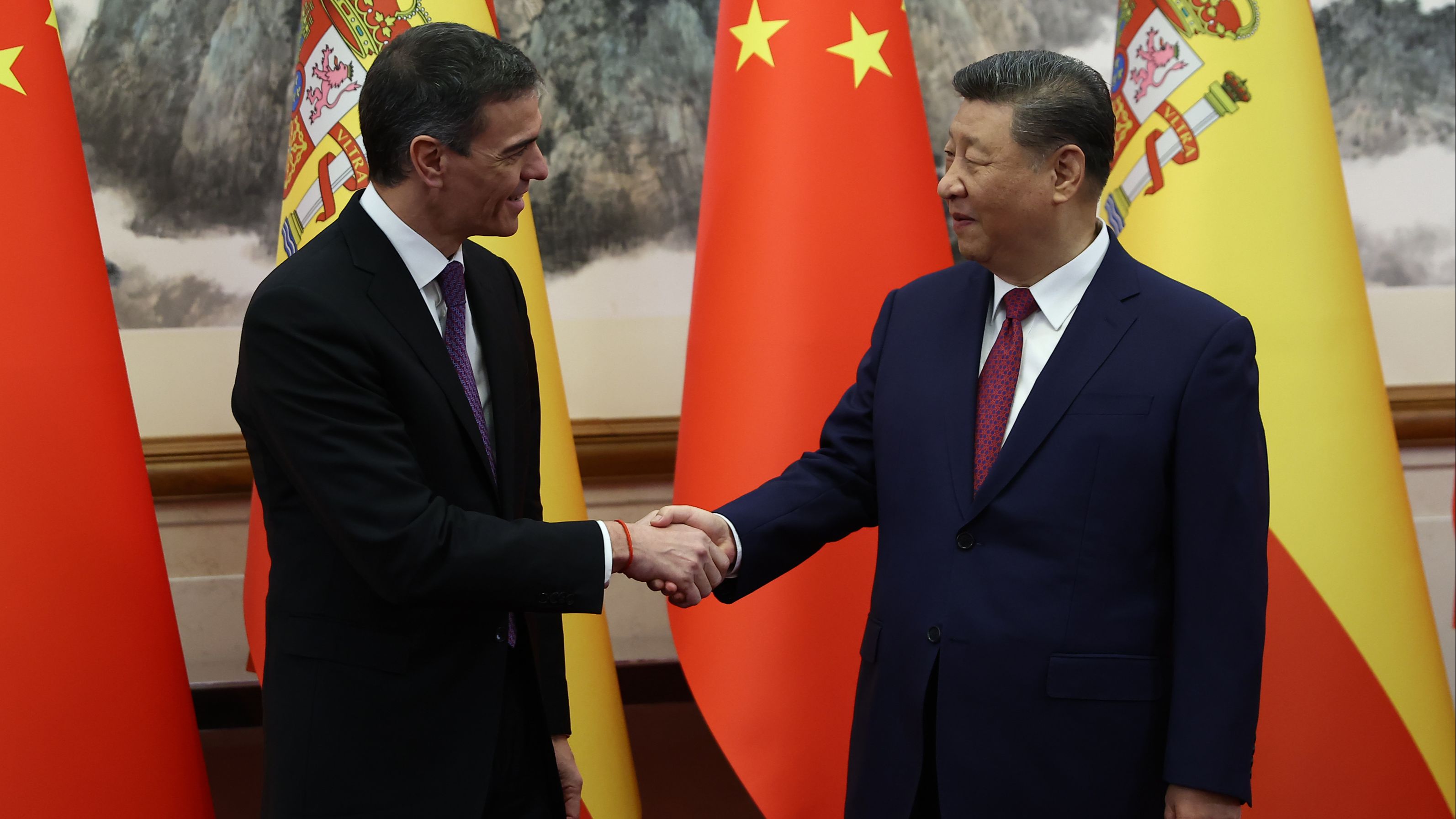 Pedro Sánchez traslada a Xi que ve a China como “socio de la UE”